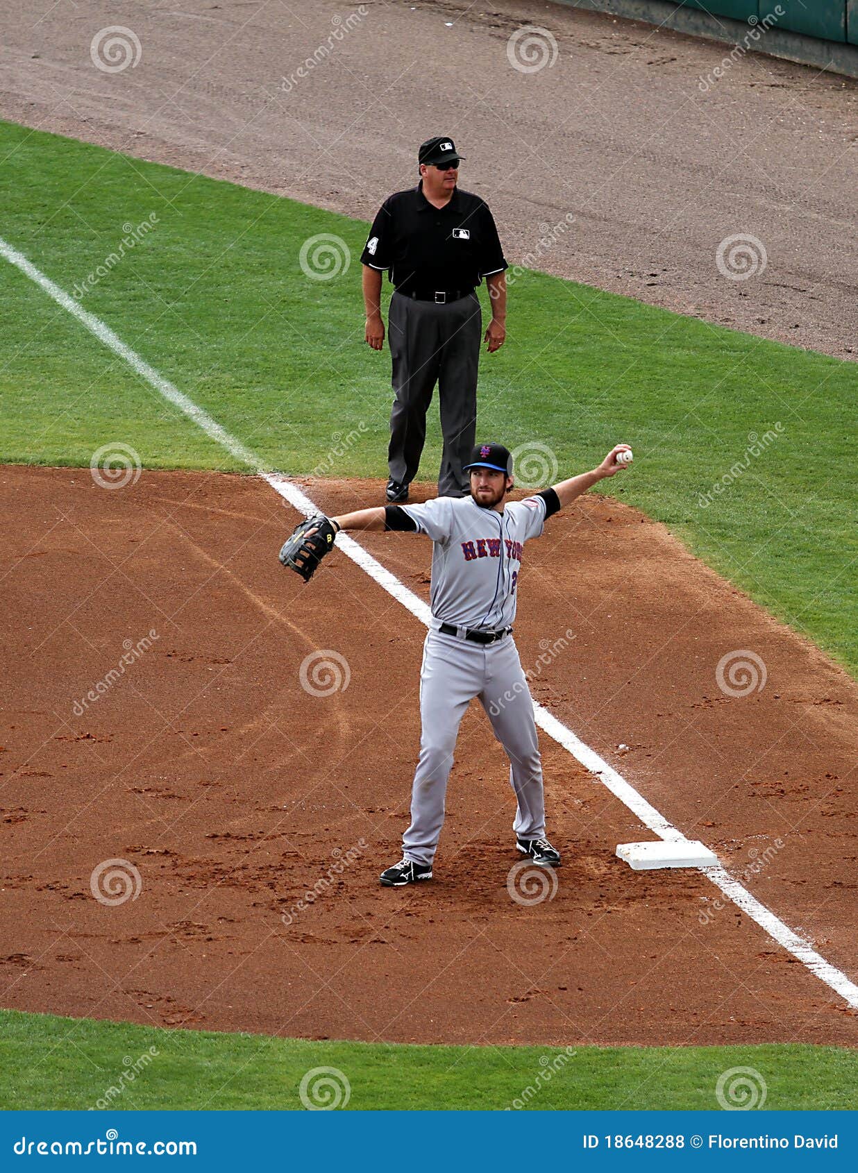 Ike david of new york mets editorial stock photo. Image of base - 18648288
