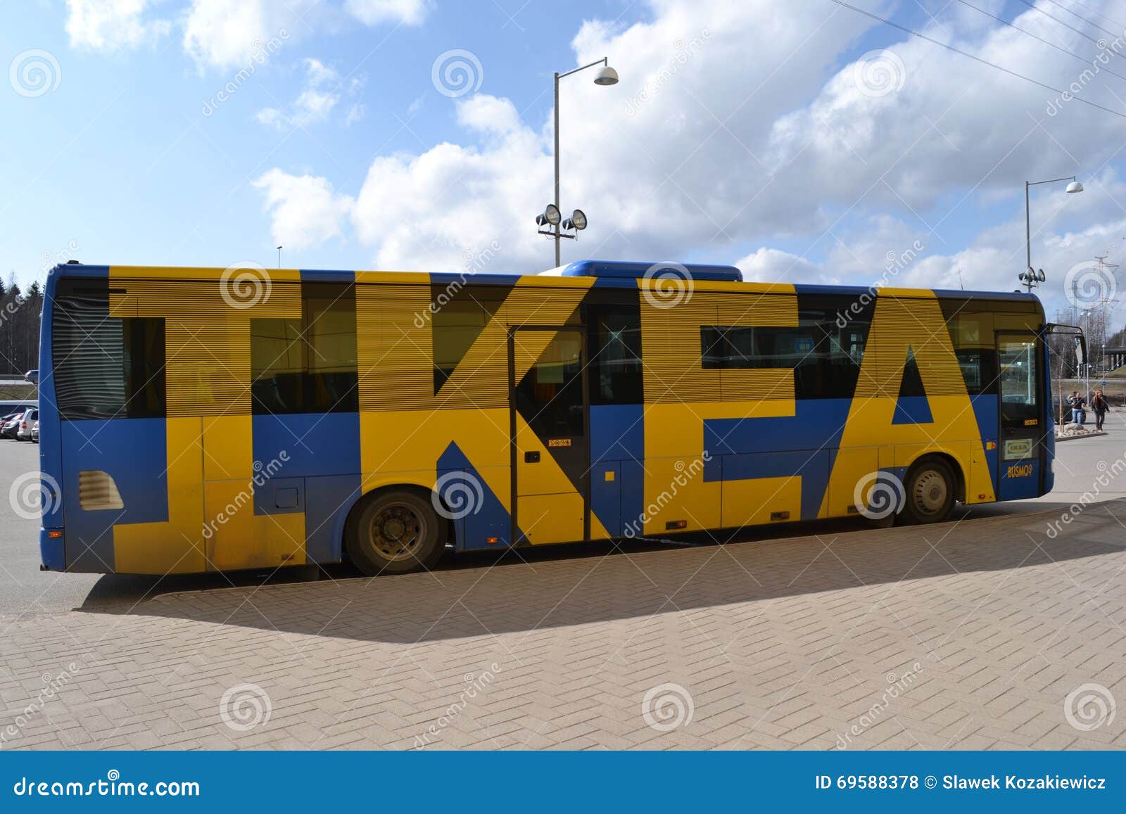 Ikea bus editorial stock photo. Image of transport, ikea - 69588378