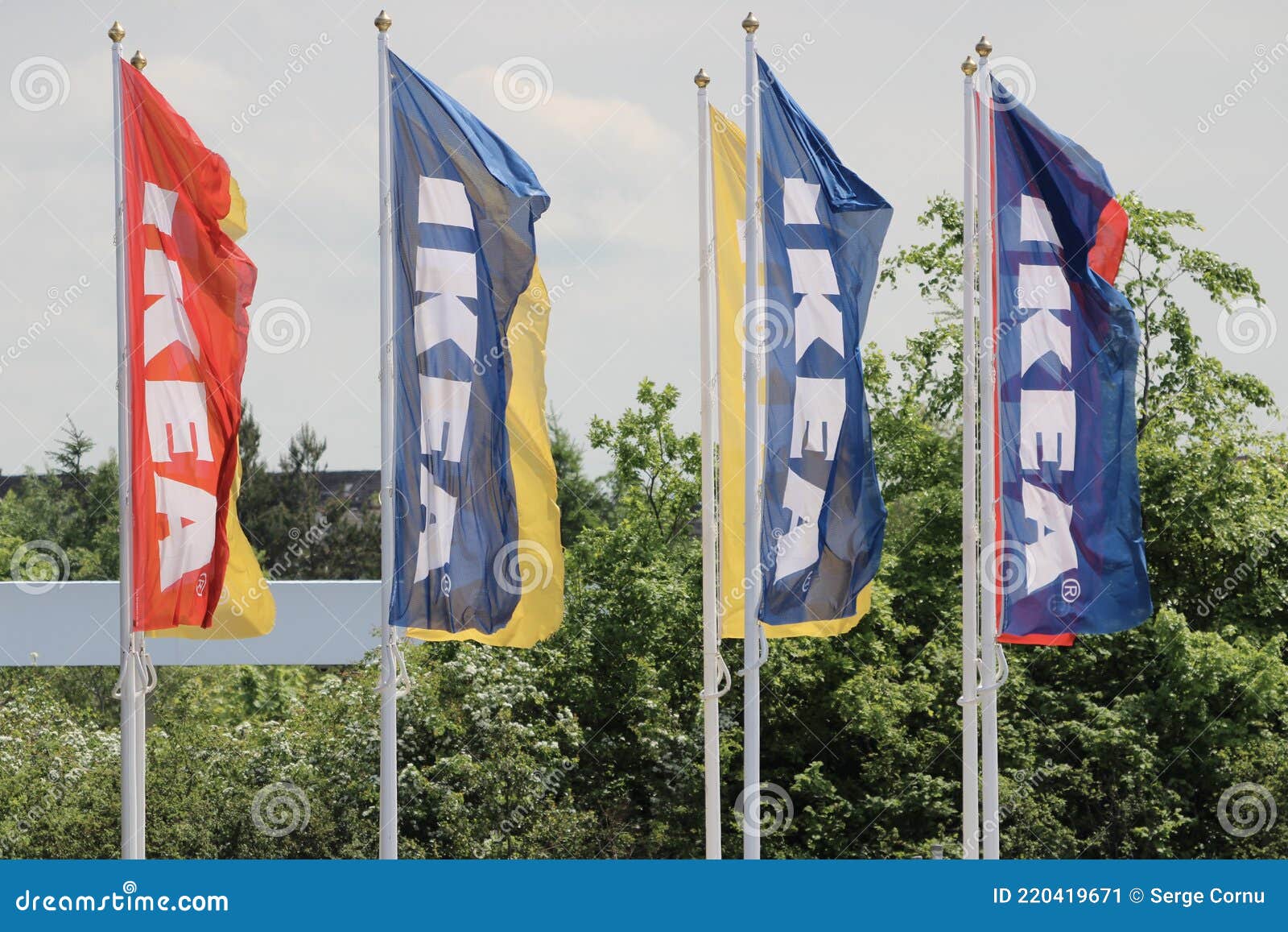 IKEA Flags Flying in the Wind Editorial Photo - Image of furniture ... IKEA Flags Flying in the Wind Editorial Photo - Image of furniture ...