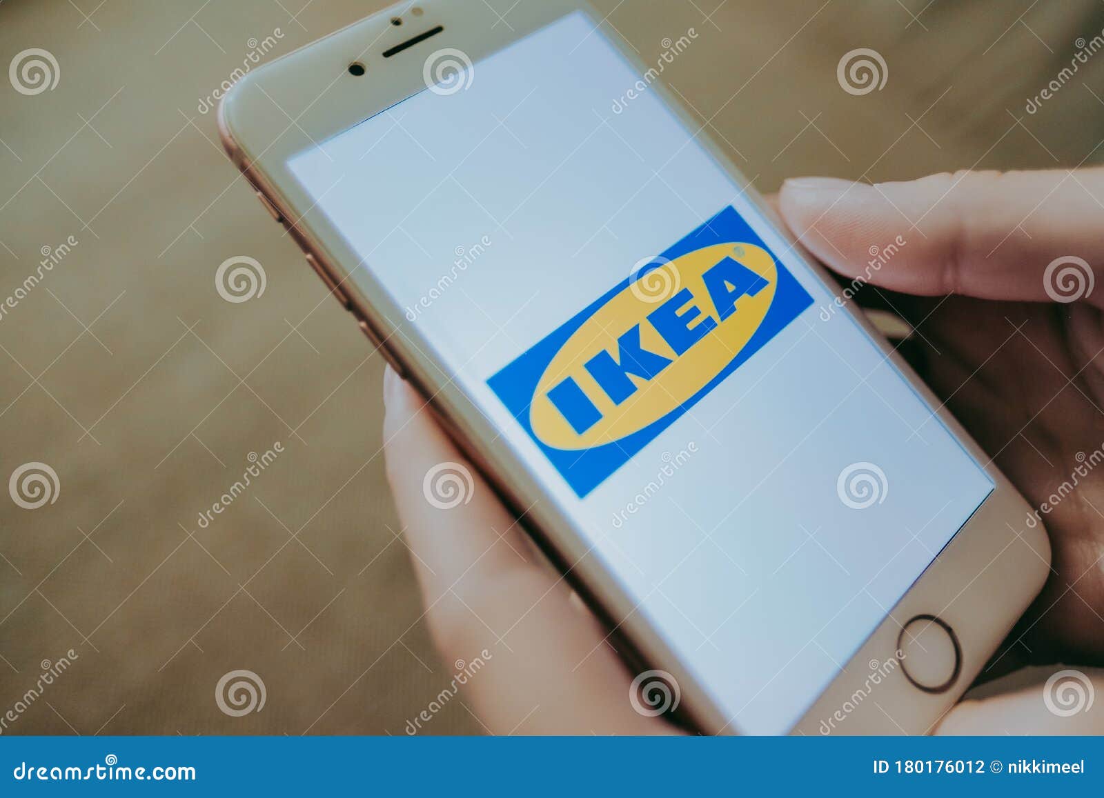 IKEA Logo on the Smartphone Screen. Editorial Photography - Image of ...