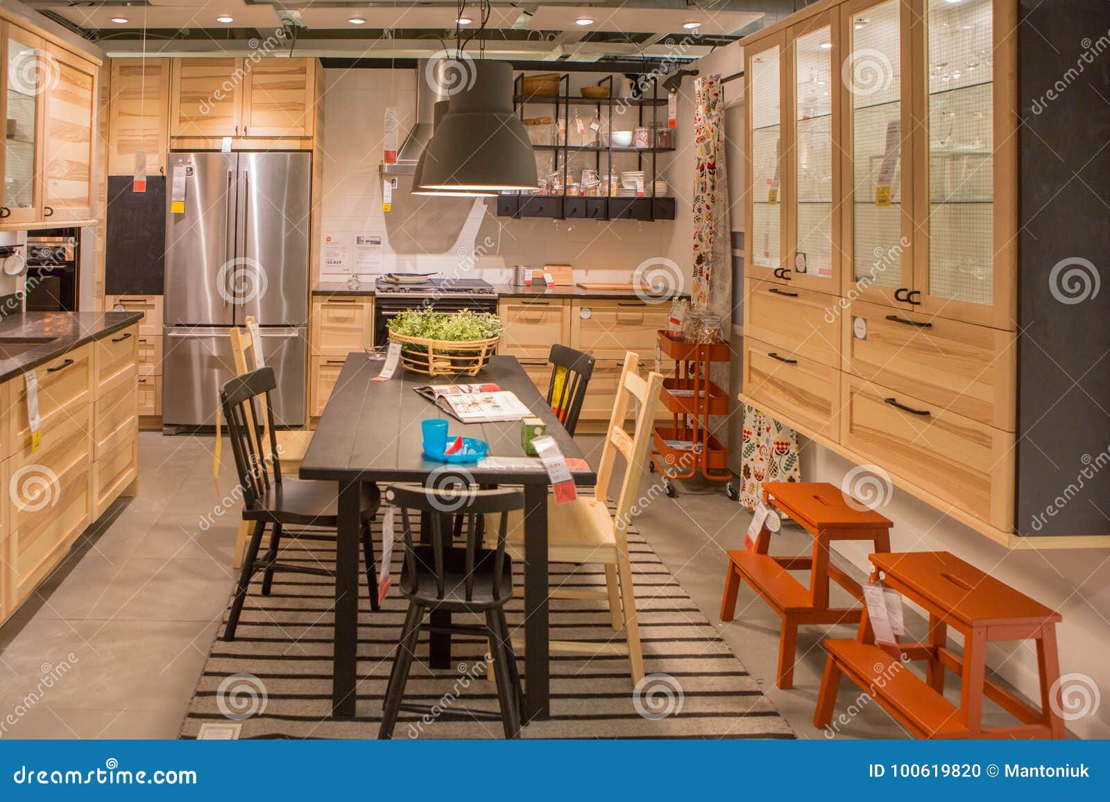 IKEA show room editorial image. Image of carolina, family - 100619820