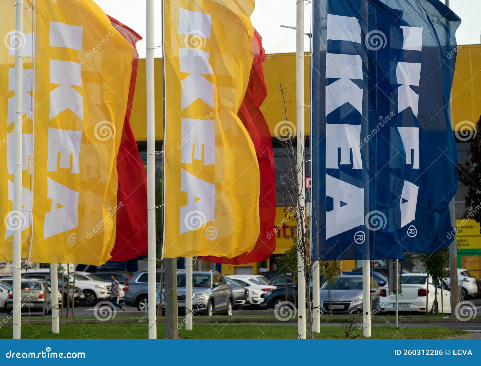 IKEA store in Romania editorial photo. Image of modern - 260312206