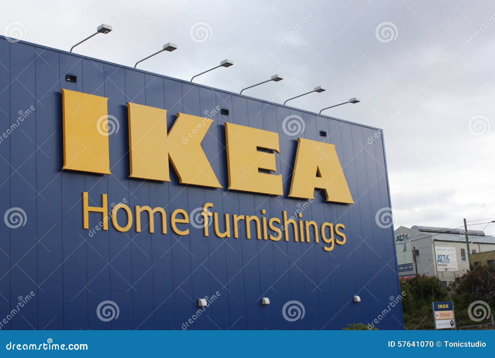 Ikea storefront editorial image. Image of store, wall - 57641070