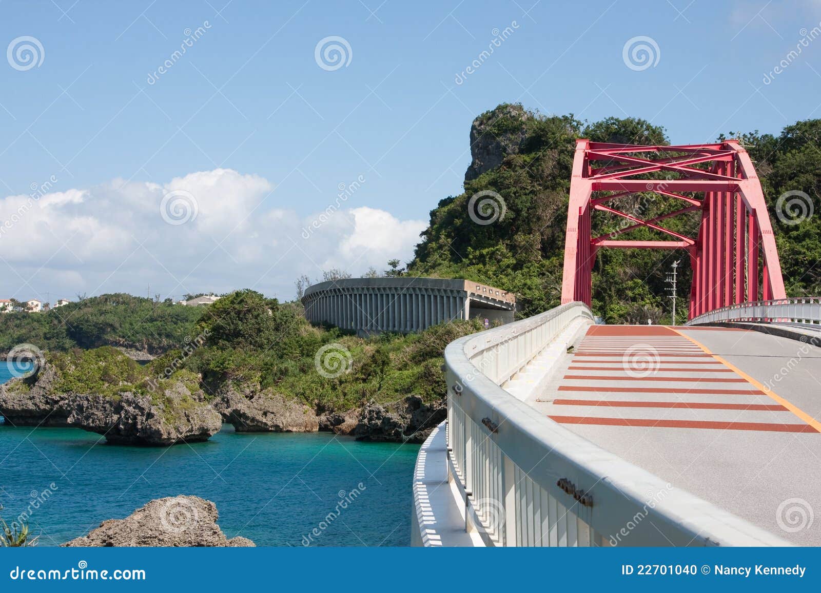 Ikei Ohashi Bridge stock photo. Image of scenic, island - 22701040