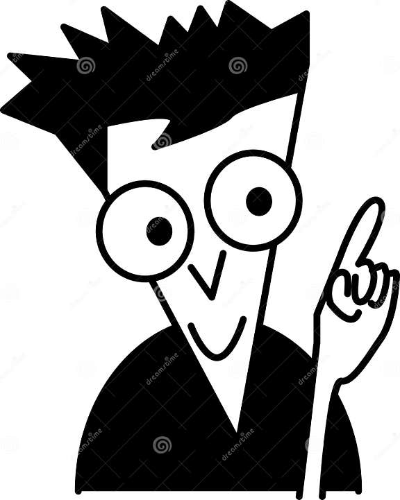 Ikone - Fragend Mann - Vektor Vektor Abbildung - Illustration von zeile ...