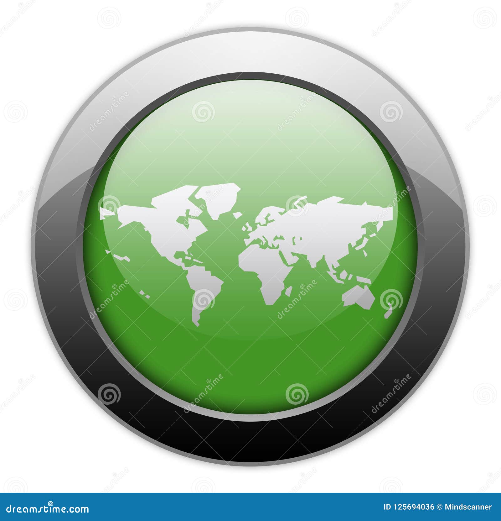 Ikone, Knopf, Piktogramm-Weltkarte Stock Abbildung - Illustration von ...