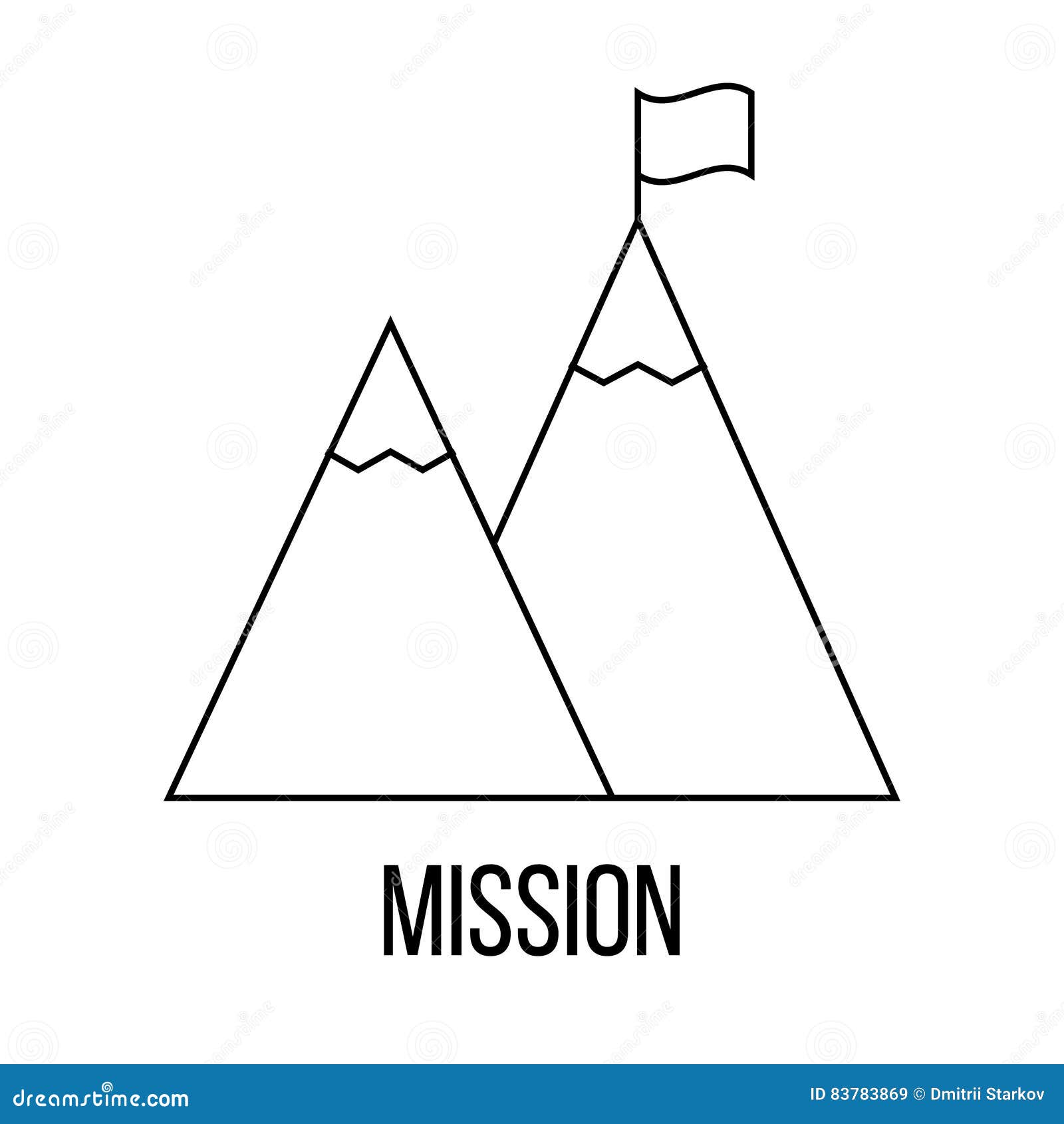 Ikone Oder Logo in Der Modernen Linie Art Vektor Abbildung ...