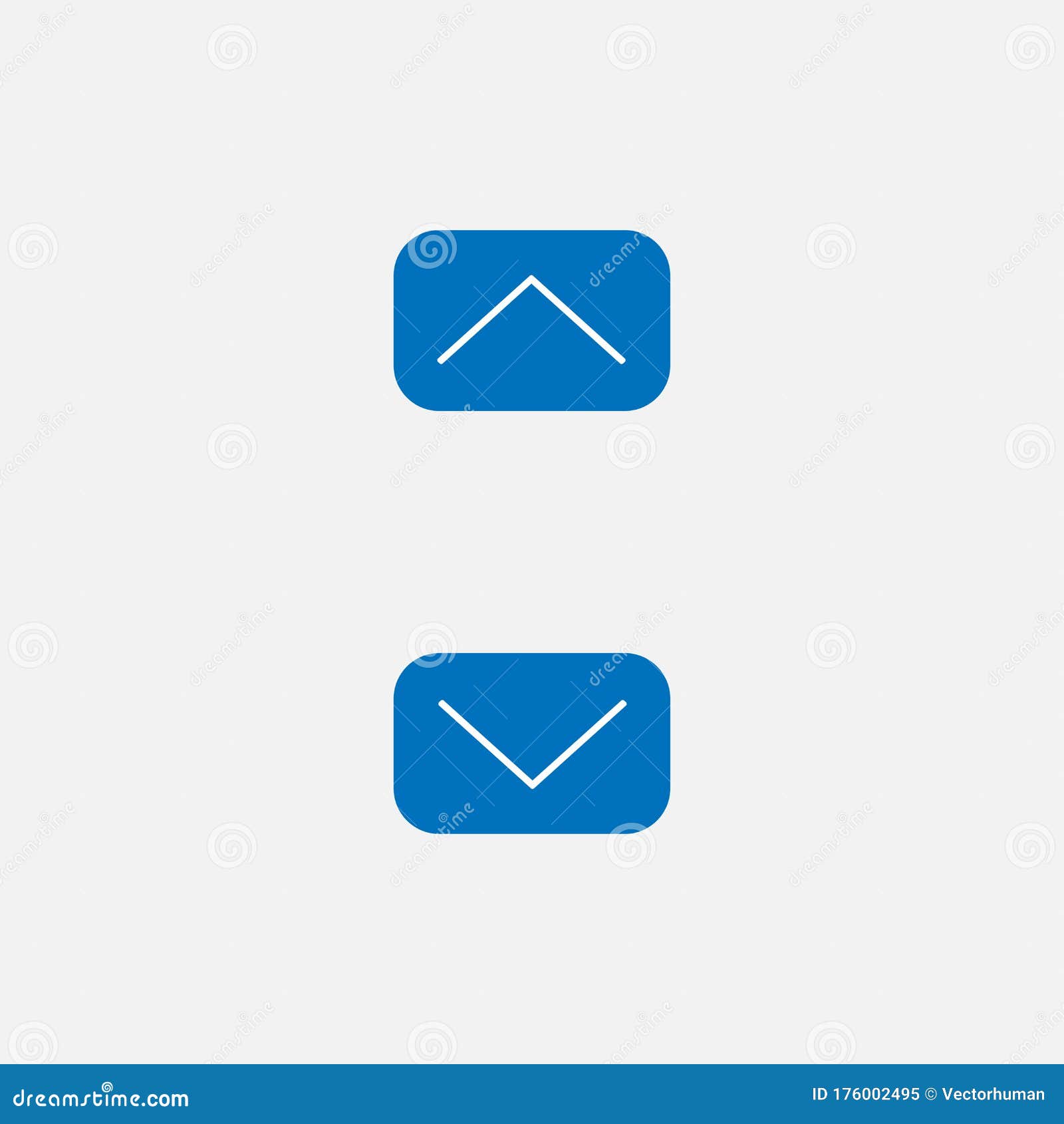 Ikonenzeichen auf und ab vektor abbildung. Illustration von zeichen ...