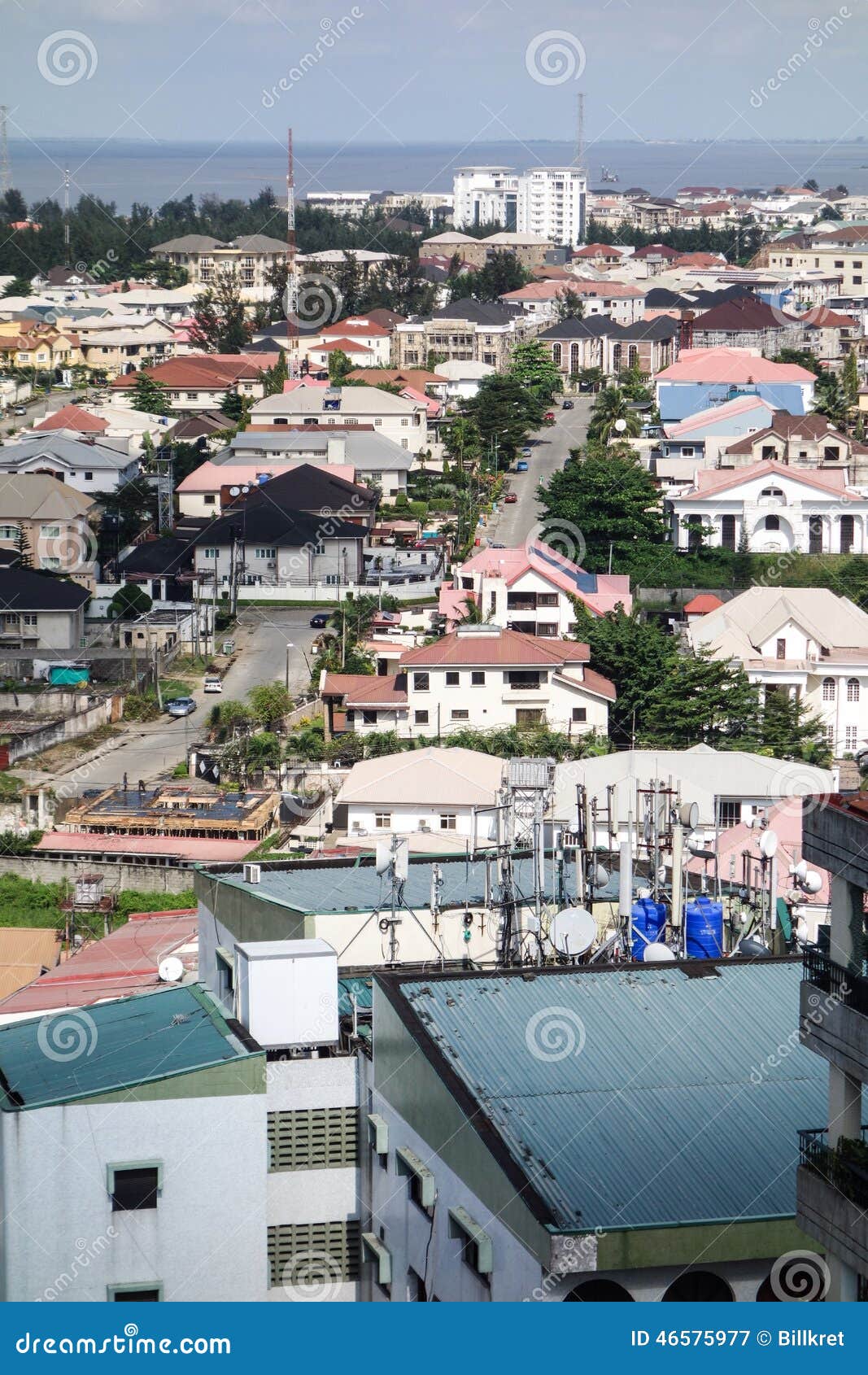 Ikoyi, Lagos stock image. Image of west, tropic, africa - 46575977