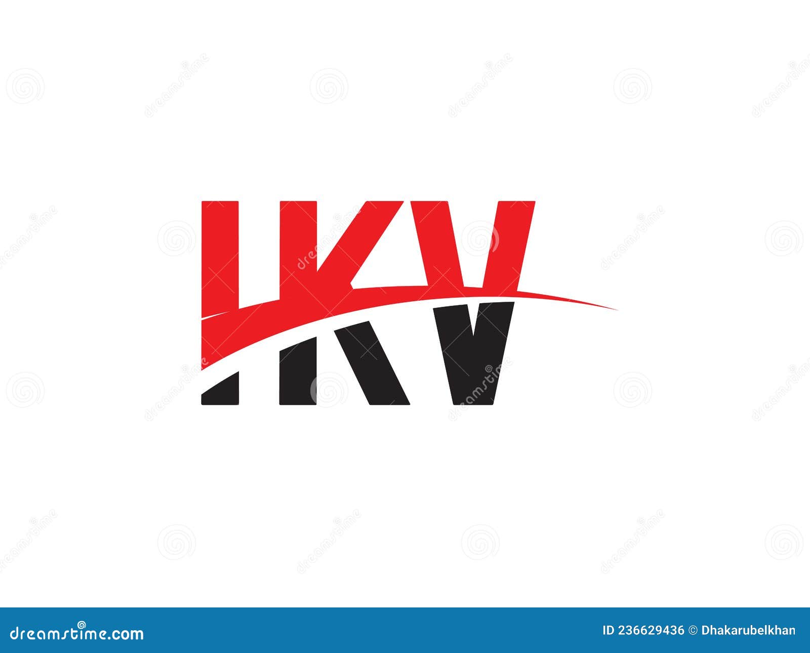 IKV Letter Initial Logo Design Vector Illustration Stock Vector ...