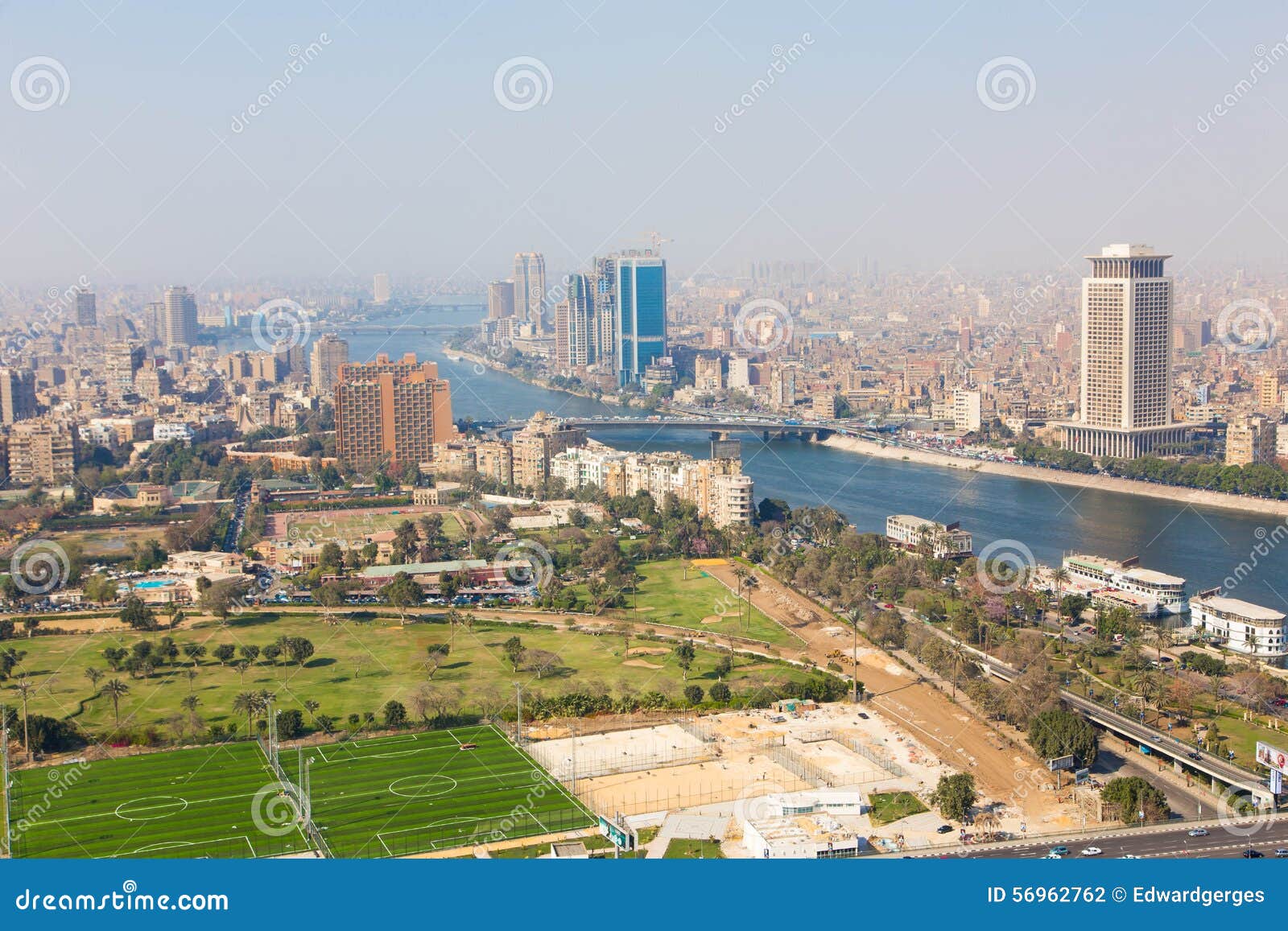 Il Cairo Dall'Egitto Superiore Fotografia Editoriale - Immagine di ...