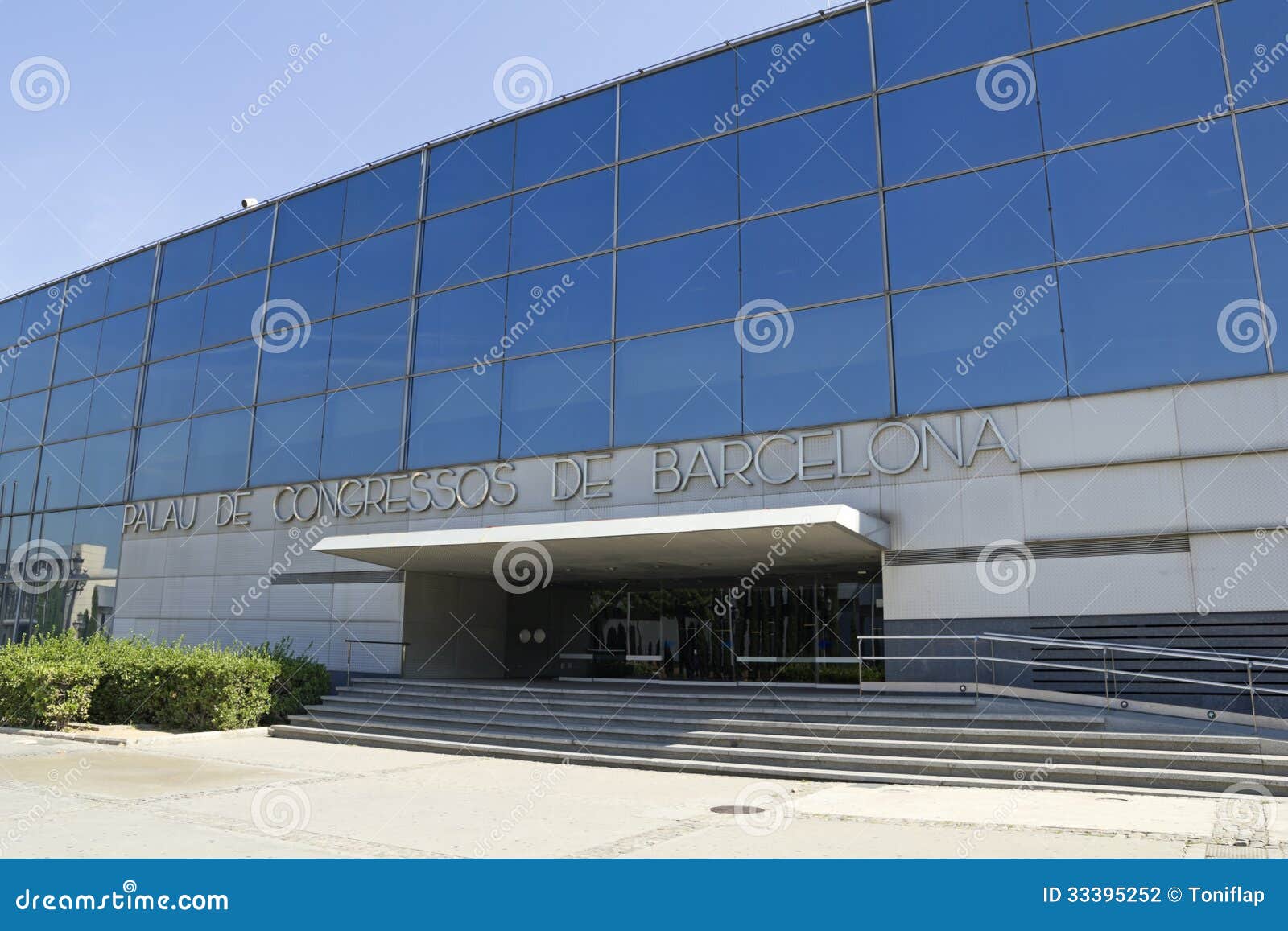 Il Centro Congressi Di Barcellona Fotografia Editoriale - Immagine di ...