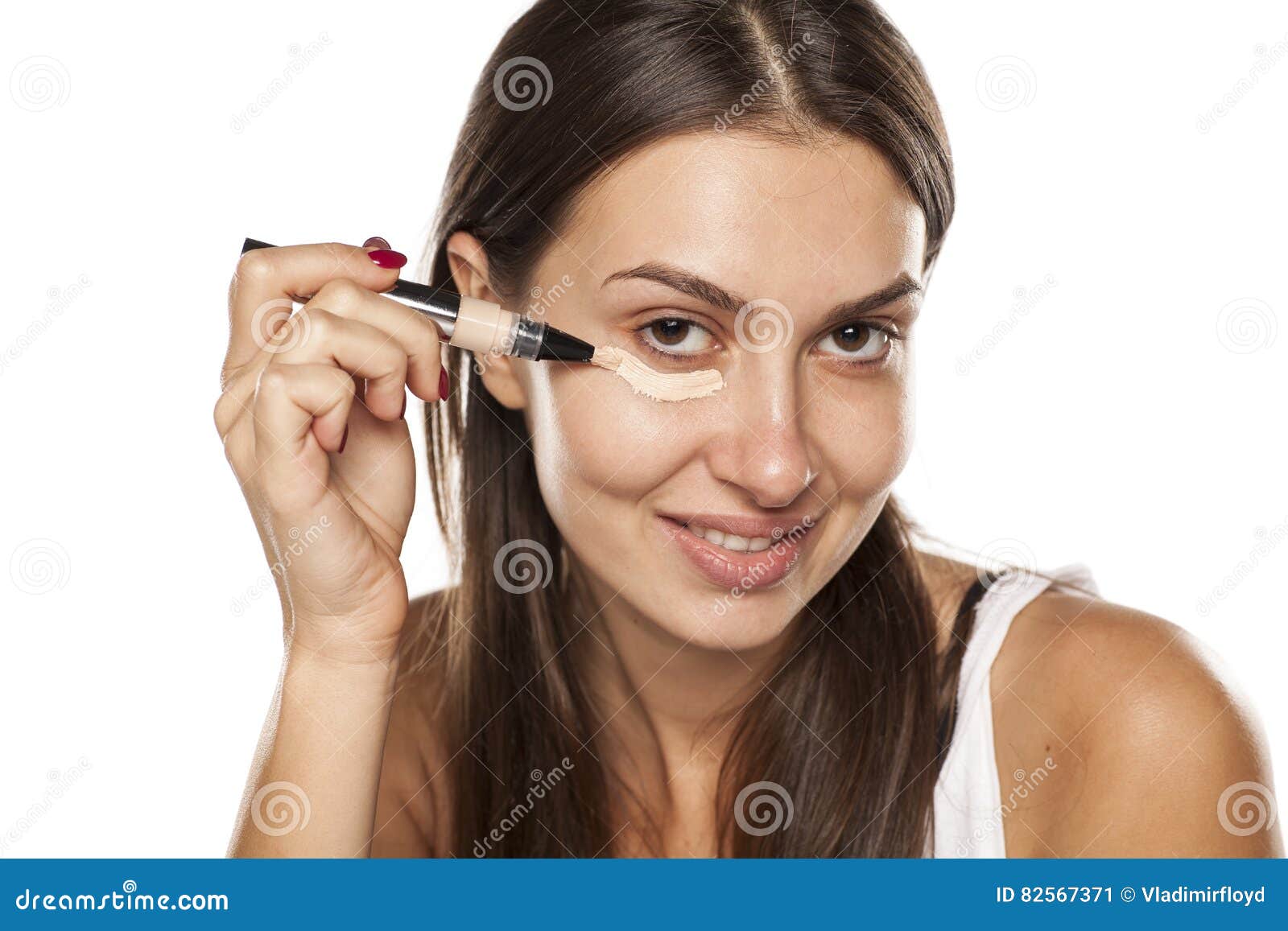 Il correttore si applica immagine stock. Immagine di correzione - 82567371