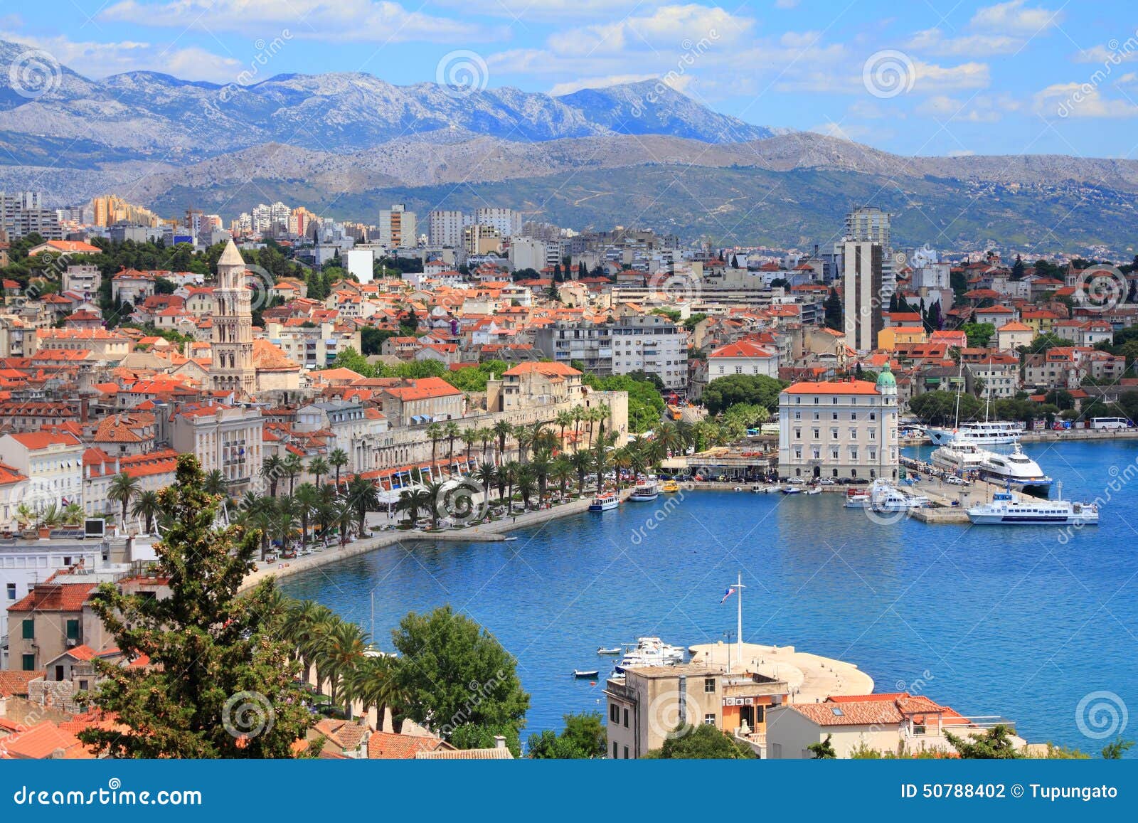 Il Croatia spaccato fotografia stock. Immagine di europeo - 50788402