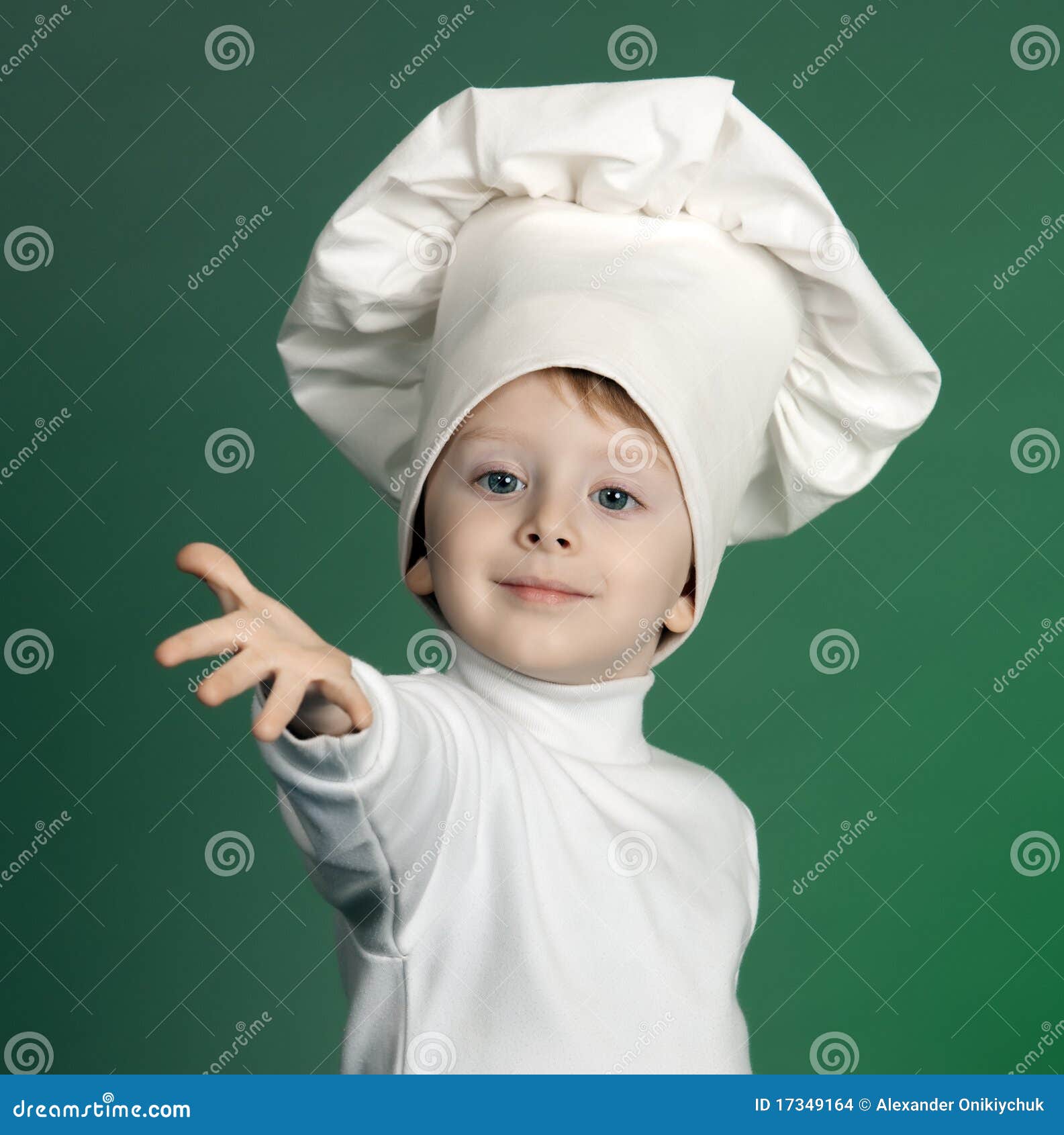 Il cuoco allegro fotografia stock. Immagine di ragazzi - 17349164