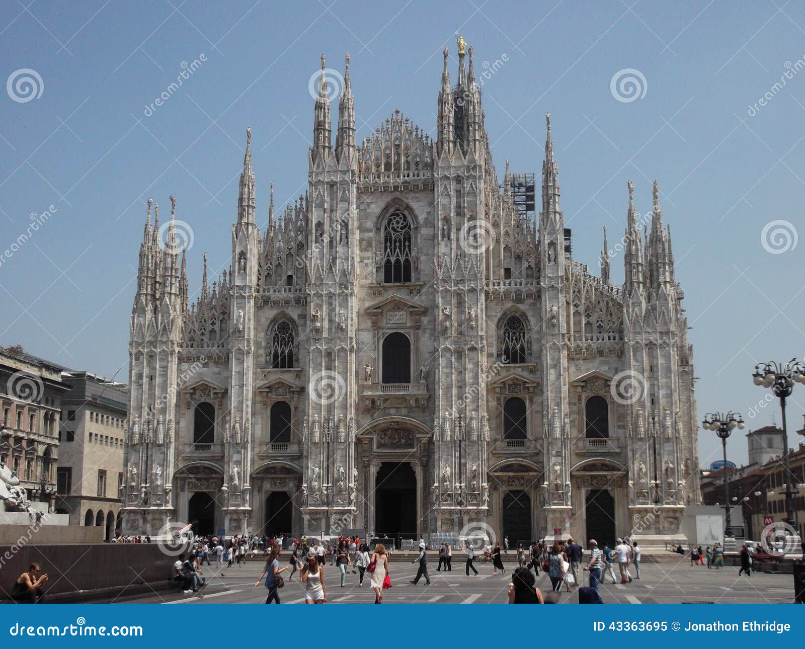 Il Duomo / Cathedral, Milan, Italy Editorial Image - Image of view ...