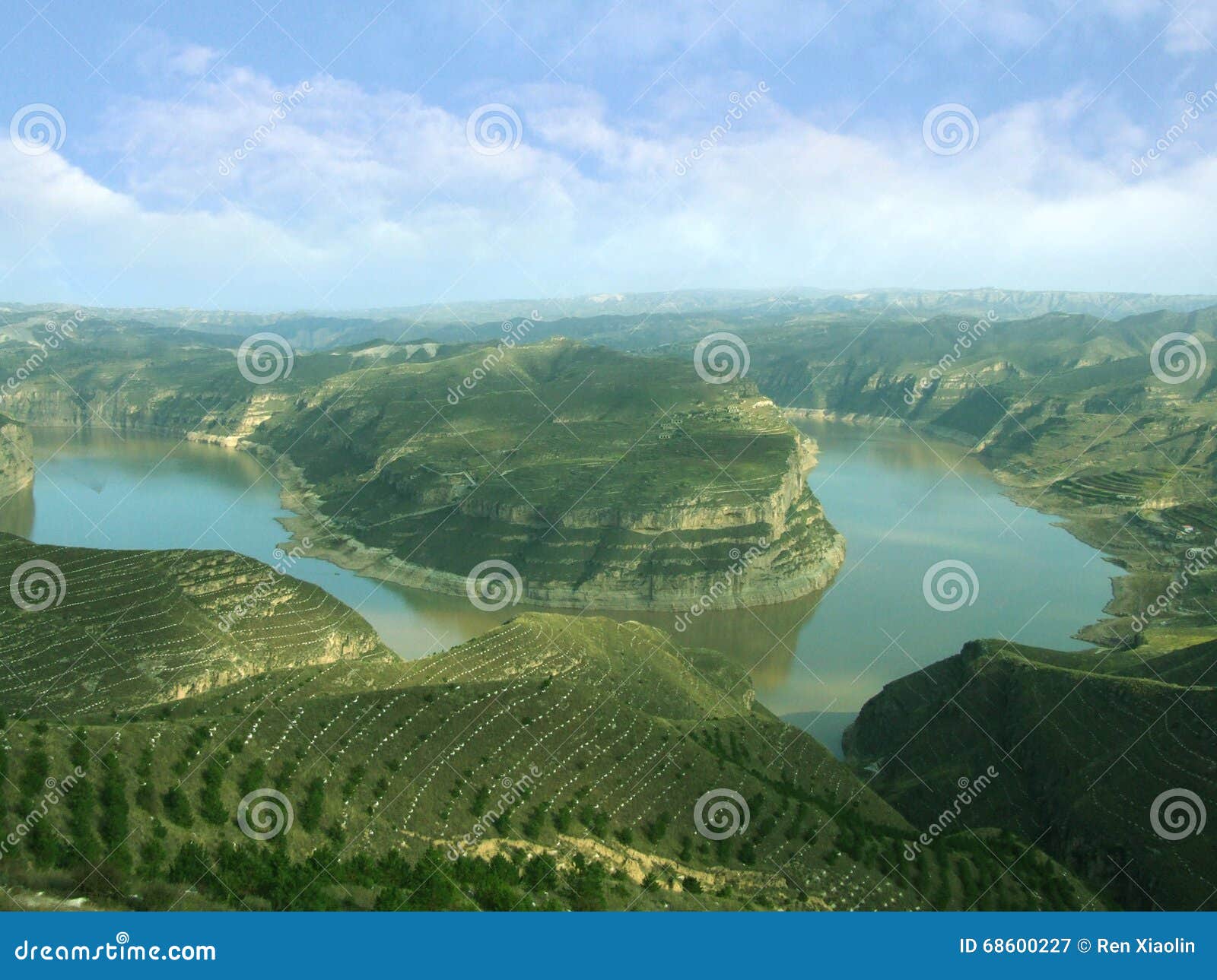 Il fiume Giallo, Cina immagine stock. Immagine di hometown - 68600227