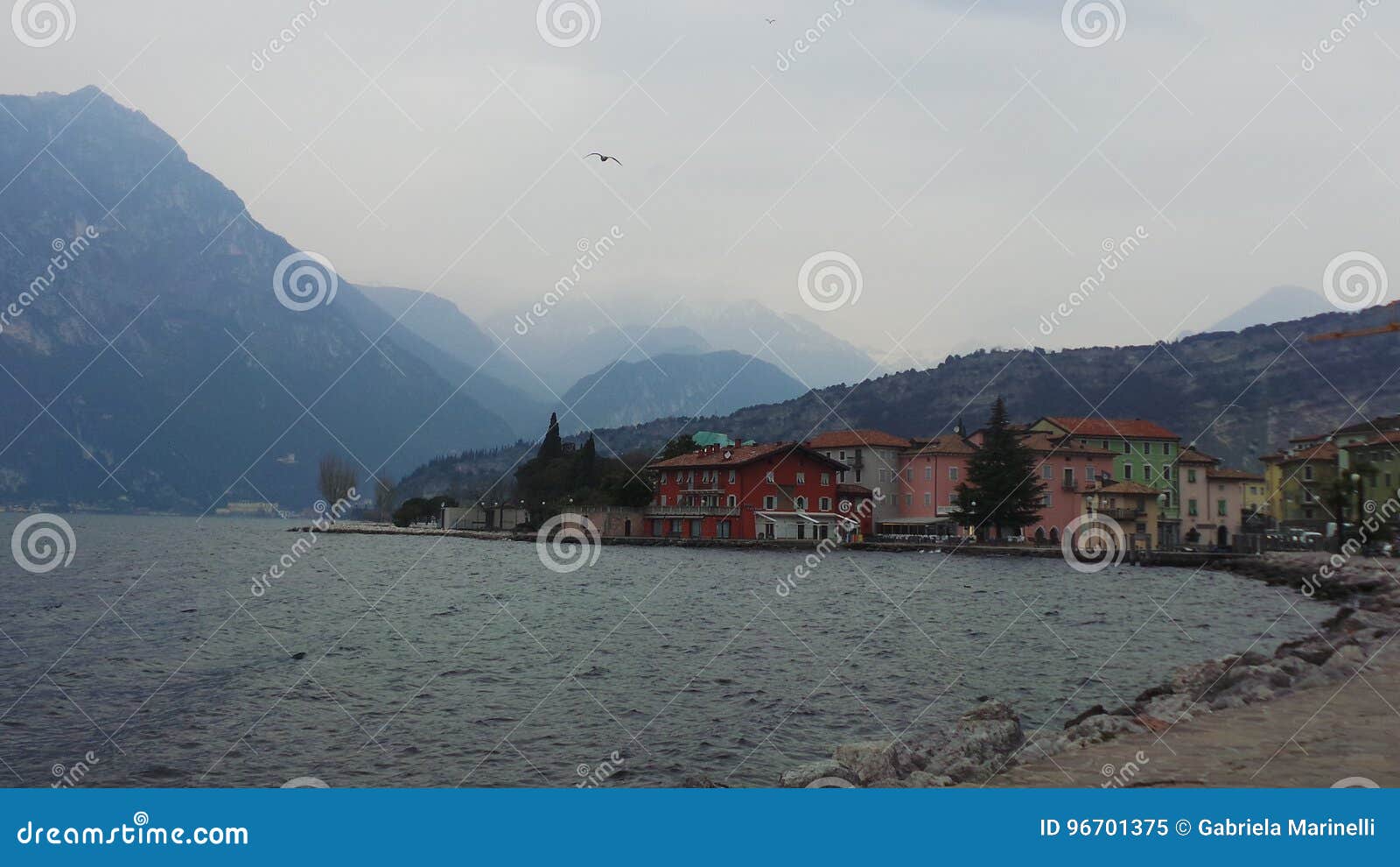 Il Garda stock image. Image of garda, lake, nature, winter - 96701375