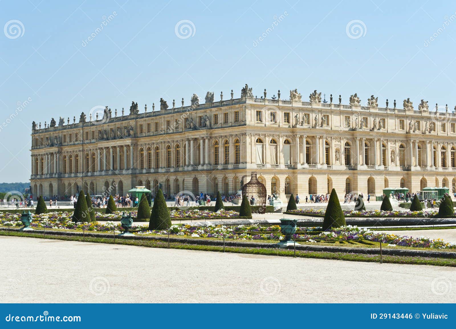 Il Grande Palazzo Di Versailles Fotografia Stock - Immagine di luis ...