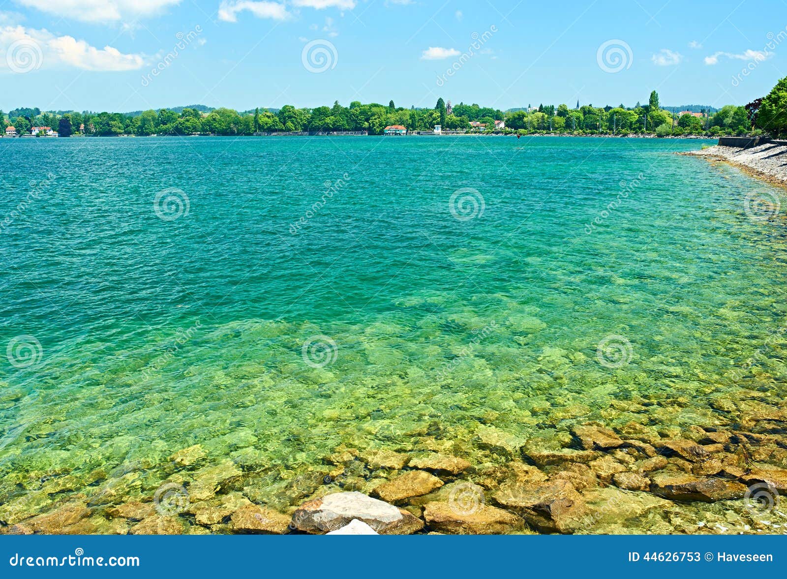 Il Lago Di Costanza Alla Germania Immagine Stock - Immagine di estate ...