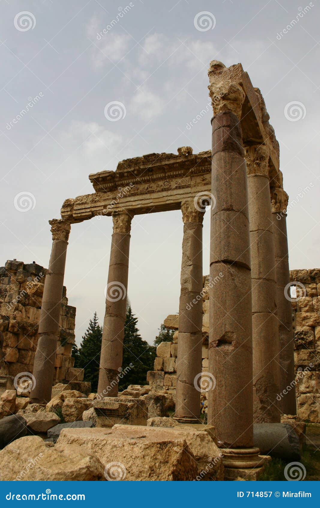 Il Libano immagine stock. Immagine di stadio, libano, teatro - 714857