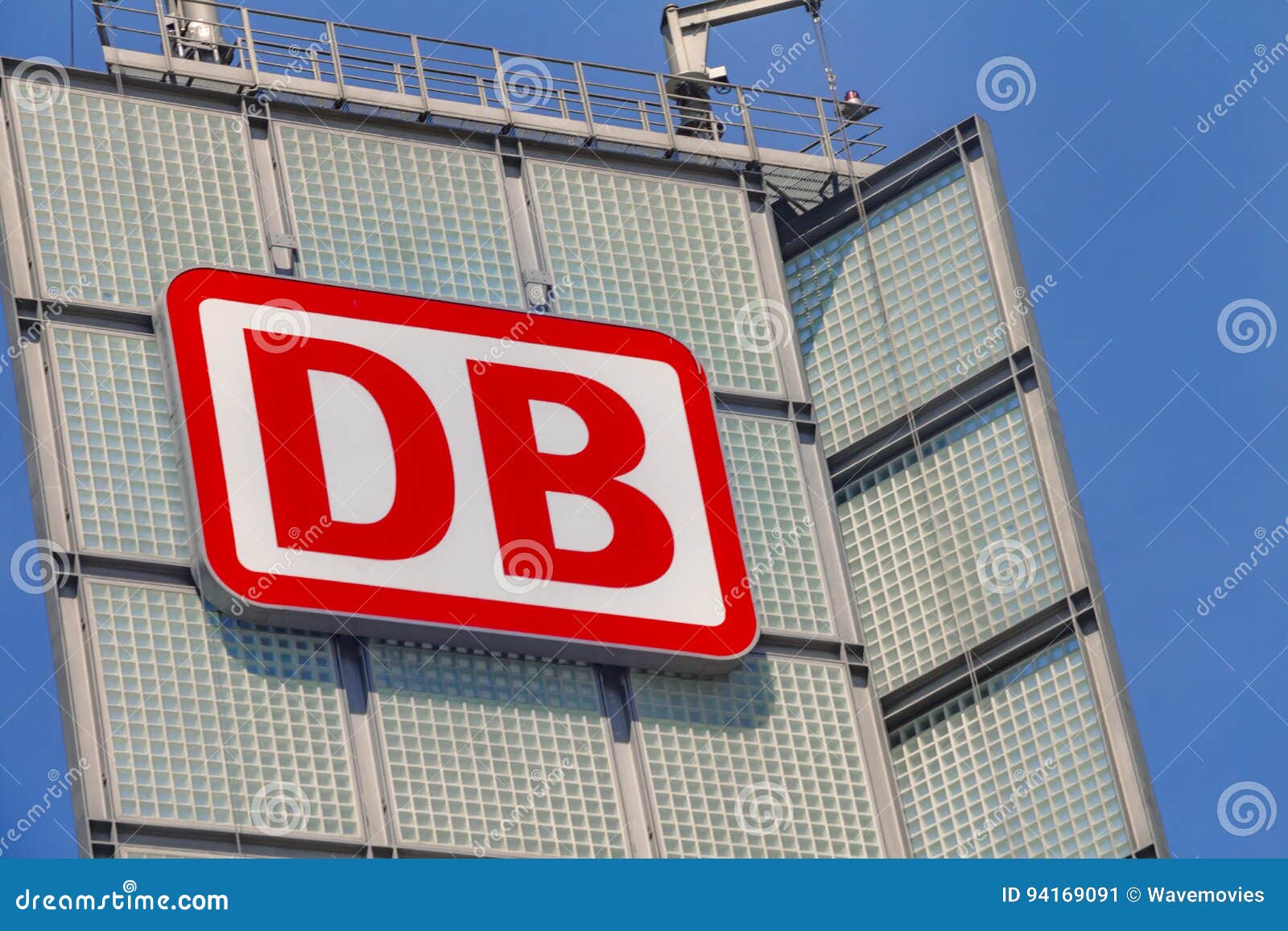 Il Logo Della Marca Deutsche Bahn Fotografia Editoriale - Immagine di ...