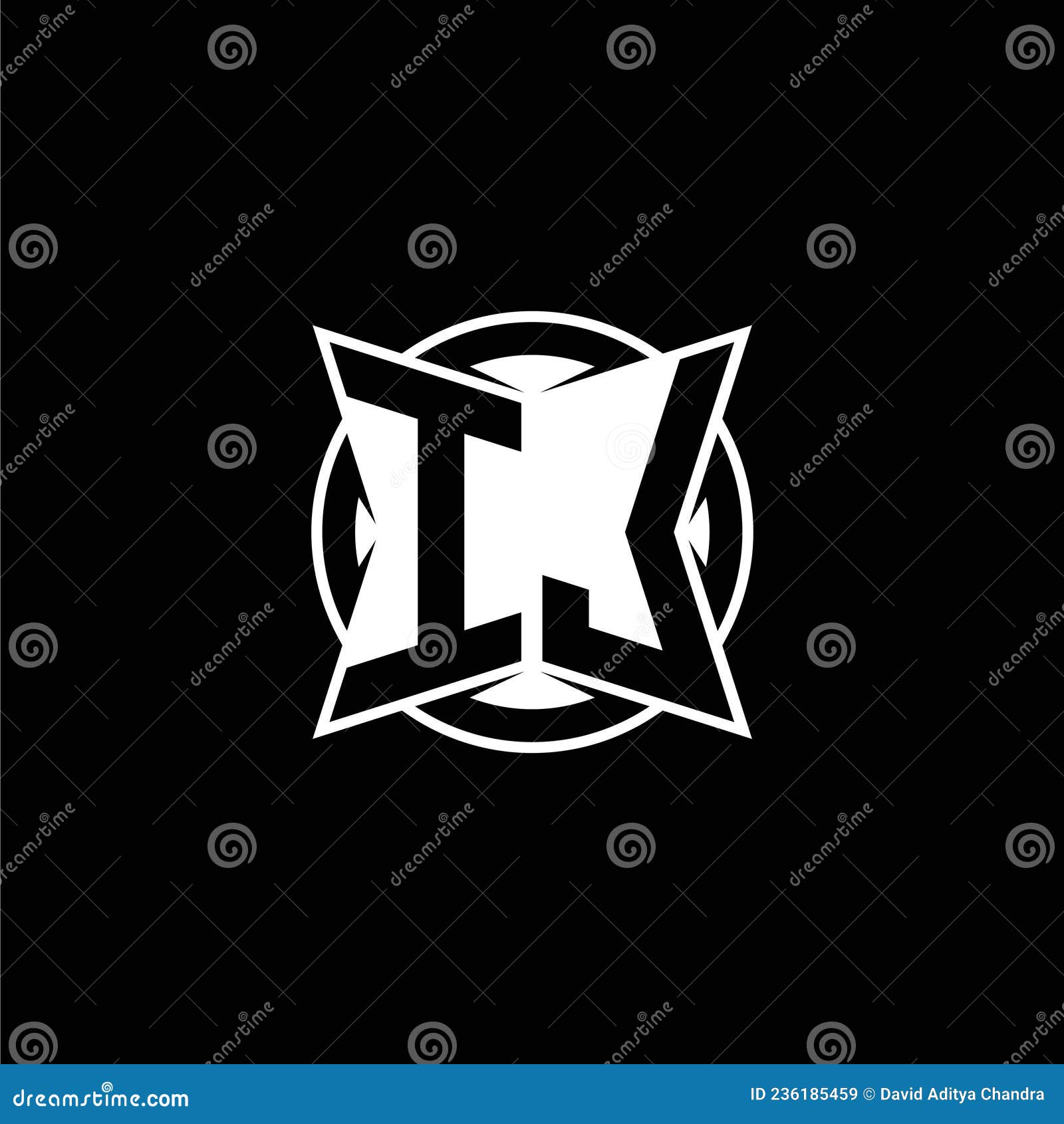 IL Logo Monogram Design Template Stock Vector - Illustration of logo ...