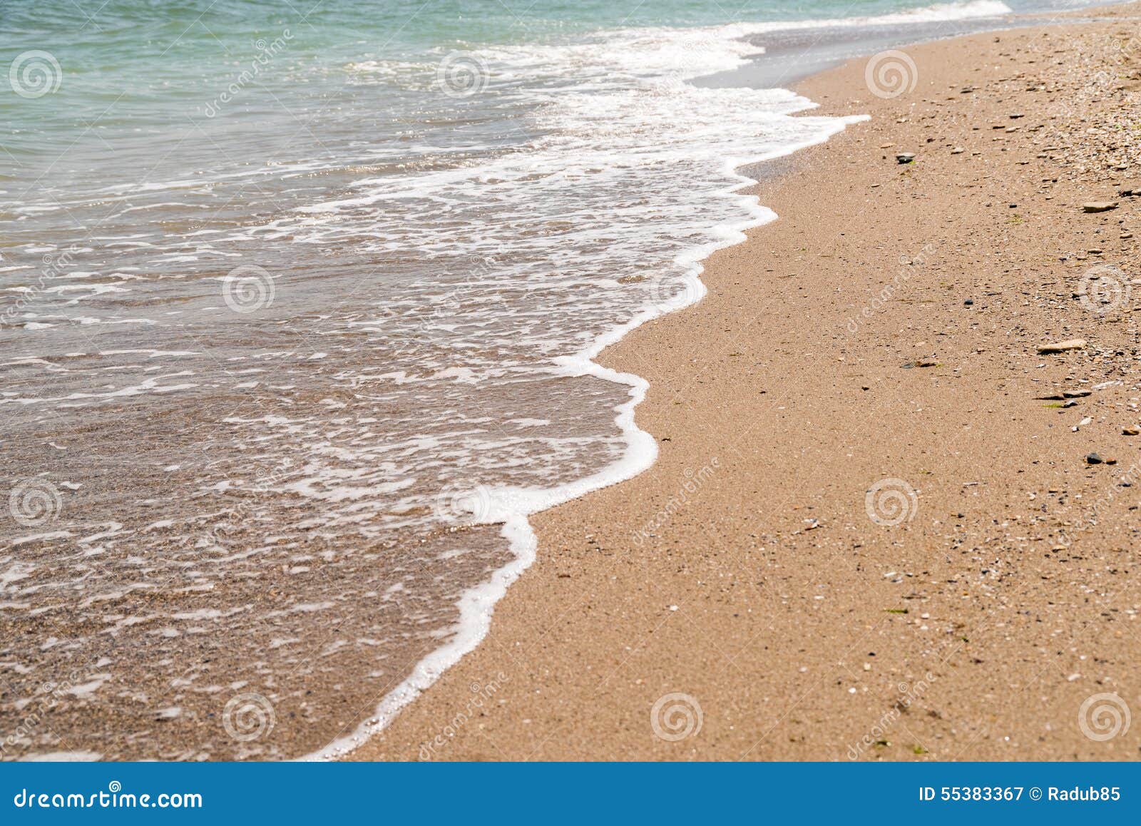 Il Mar Nero Shoreline immagine stock. Immagine di romania - 55383367