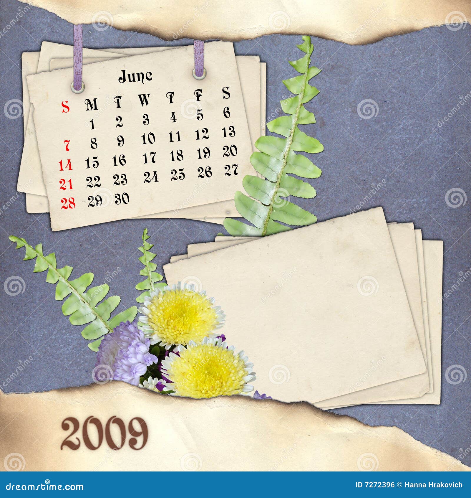 Il mese di giugno. illustrazione di stock. Illustrazione di ...