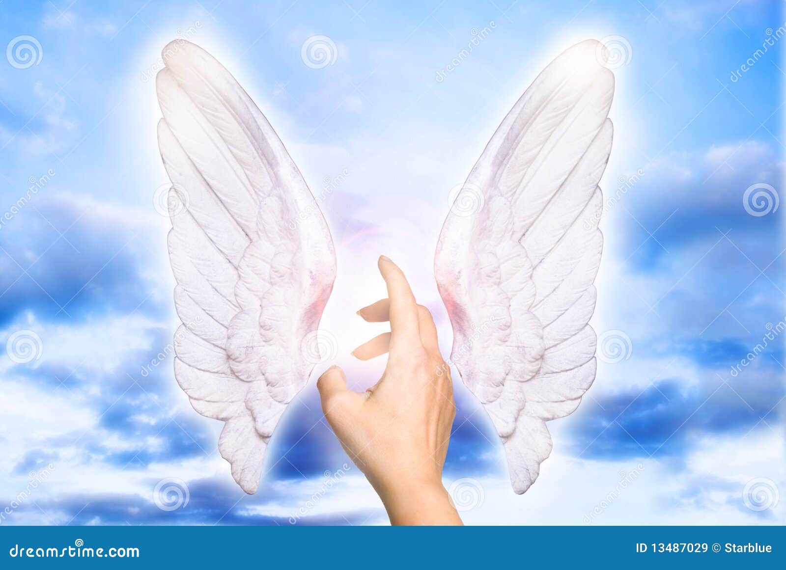 Il mio angelo immagine stock. Immagine di concetto, guardiano - 13487029