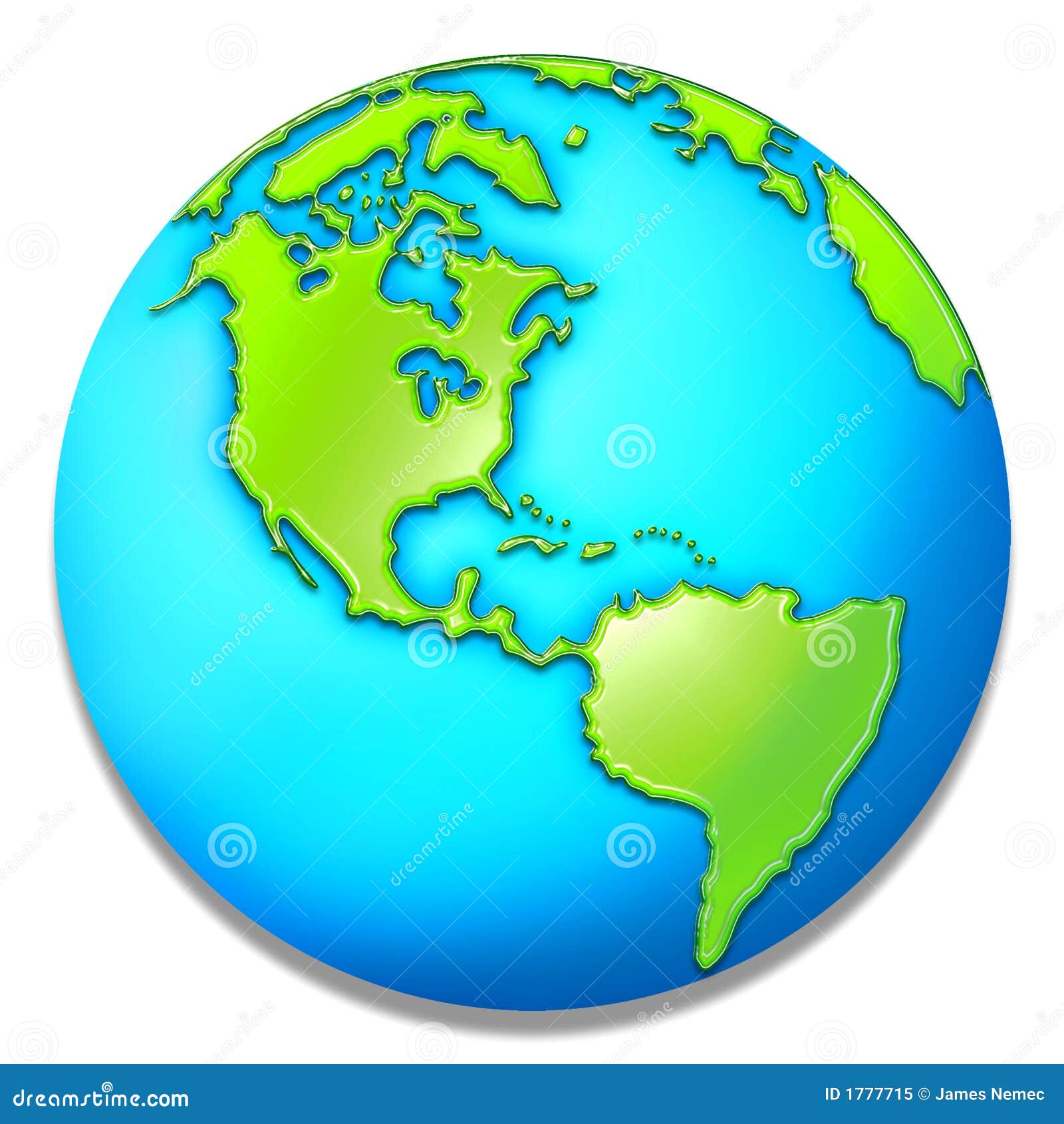 Il mondo illustrazione di stock. Illustrazione di atlantico - 1777715