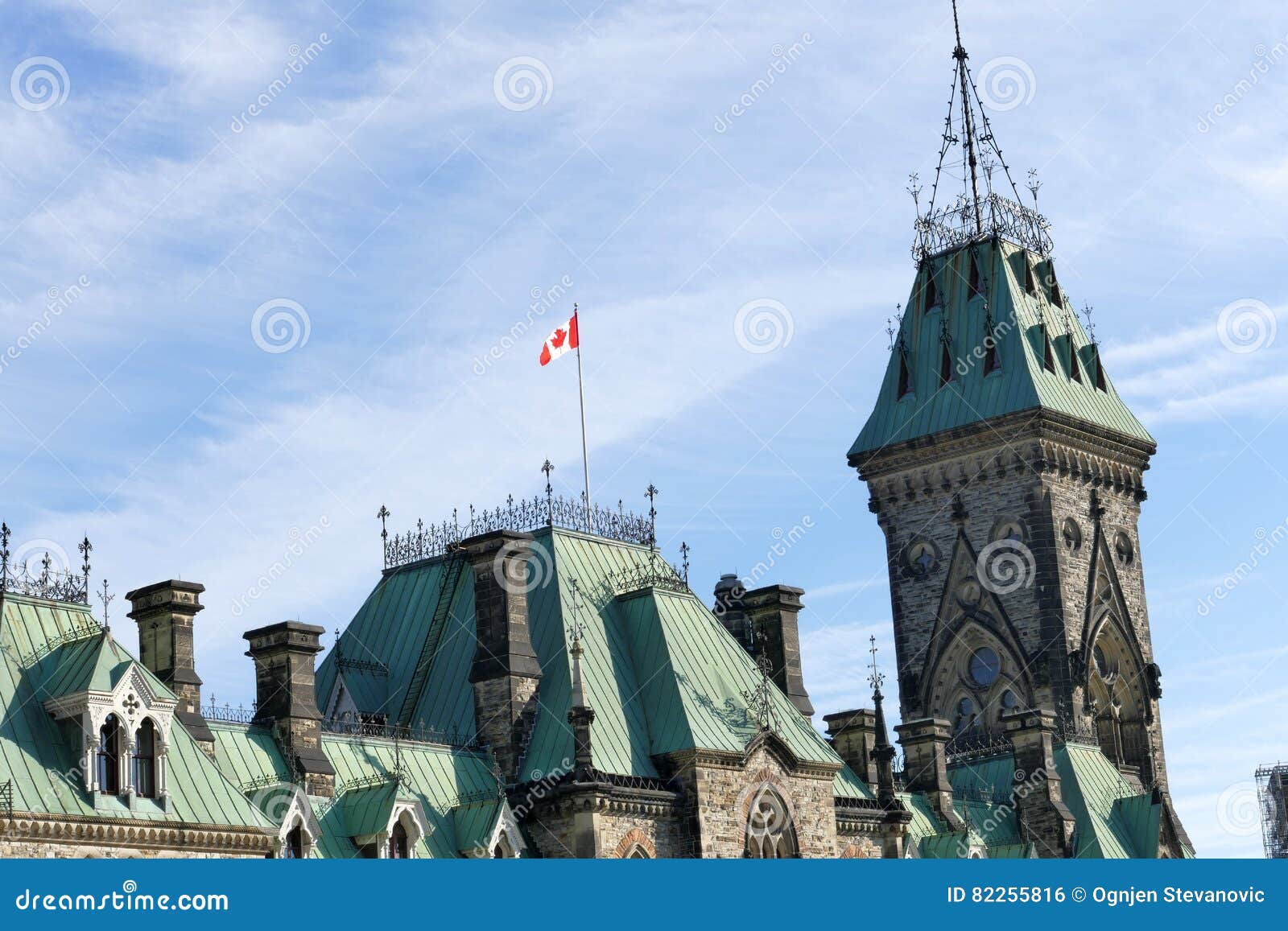 Il Parlamento Del Canada Sulla Collina Del Parlamento in Ottawa ...