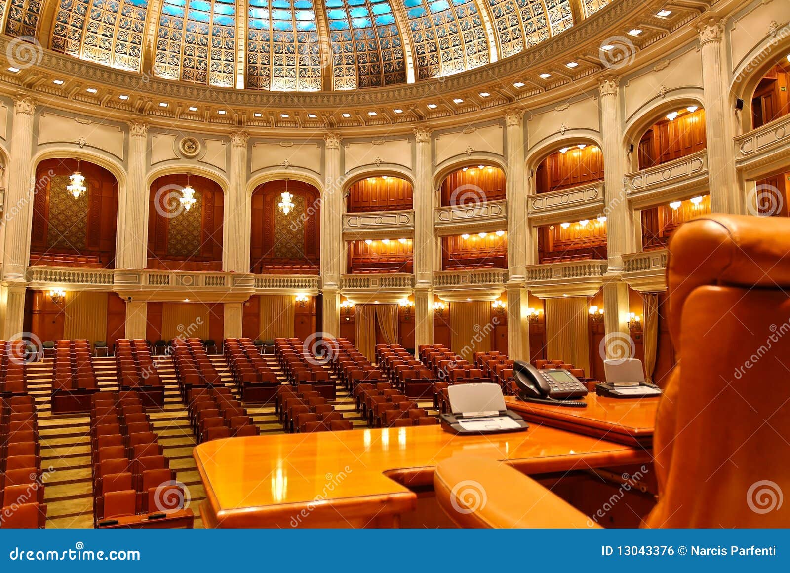 Il Parlamento - interiore fotografia stock. Immagine di europeo - 13043376