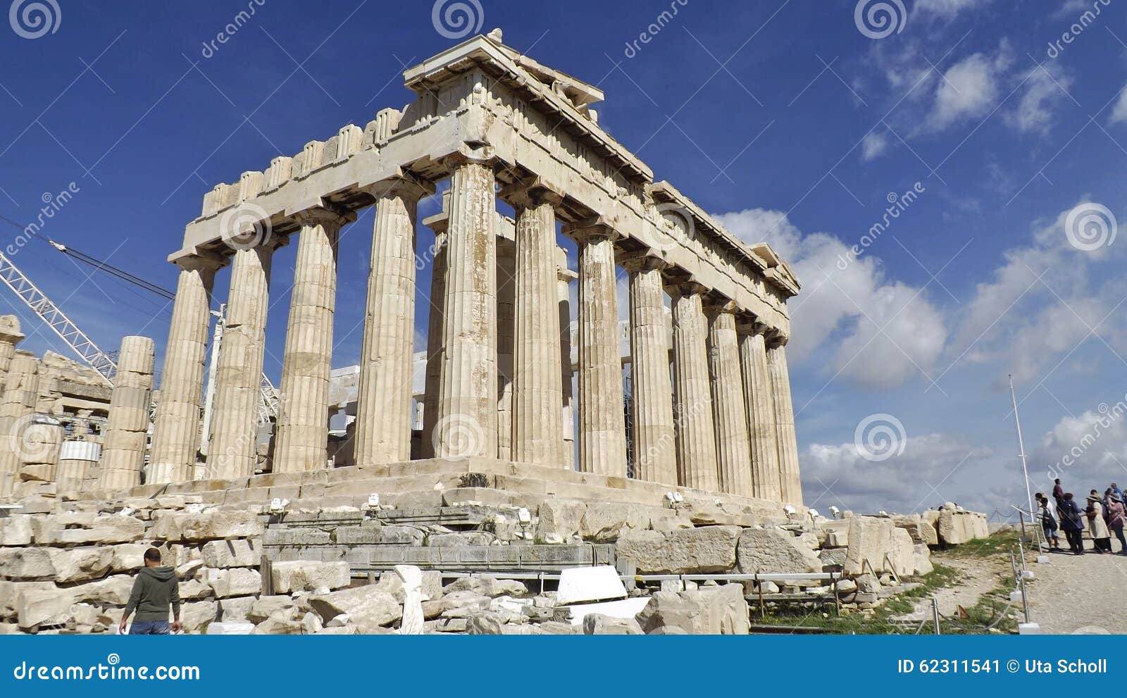 Il Partenone Sull'acropoli, Atene Fotografia Editoriale - Immagine di ...