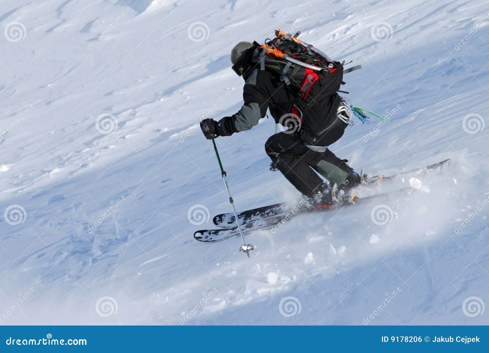 Il pattino libera la guida fotografia stock. Immagine di equitazione ...