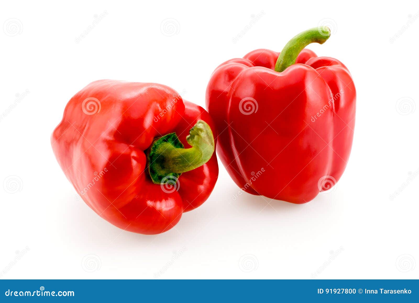 Il Peperone Dolce Rosso Ha Isolato Fotografia Stock - Immagine di pepe ...