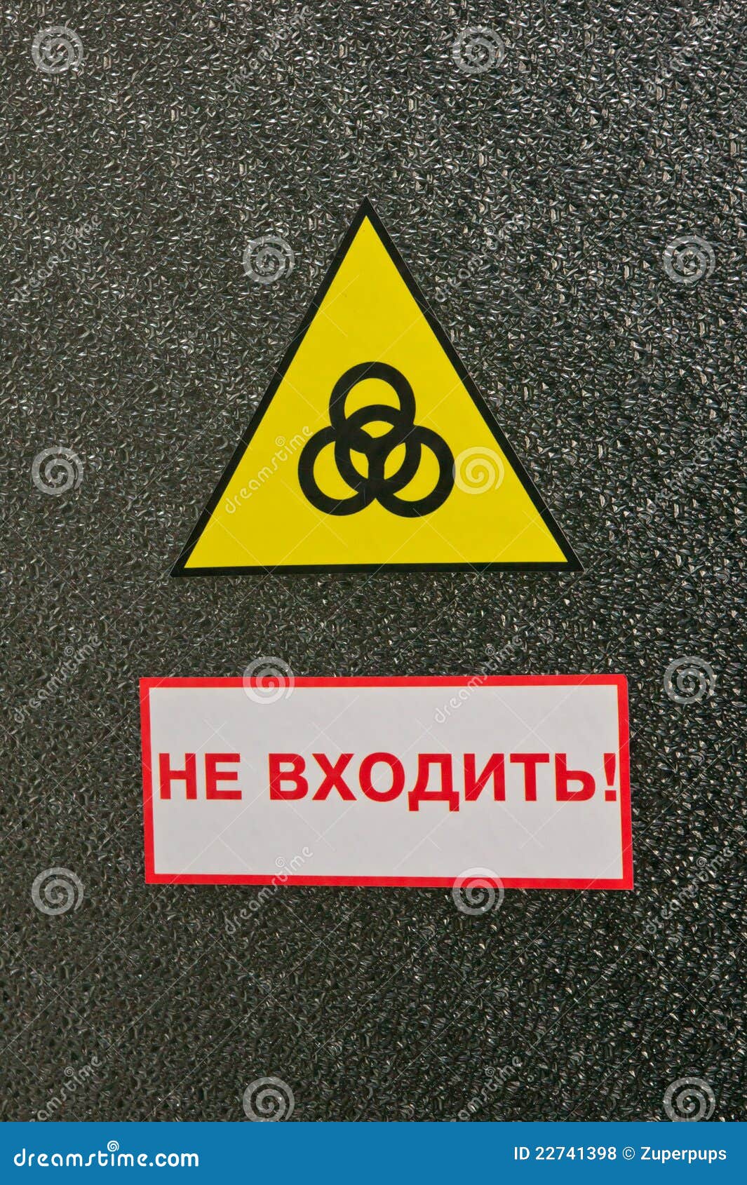 Il pericolo biologico fotografia stock. Immagine di biologia - 22741398