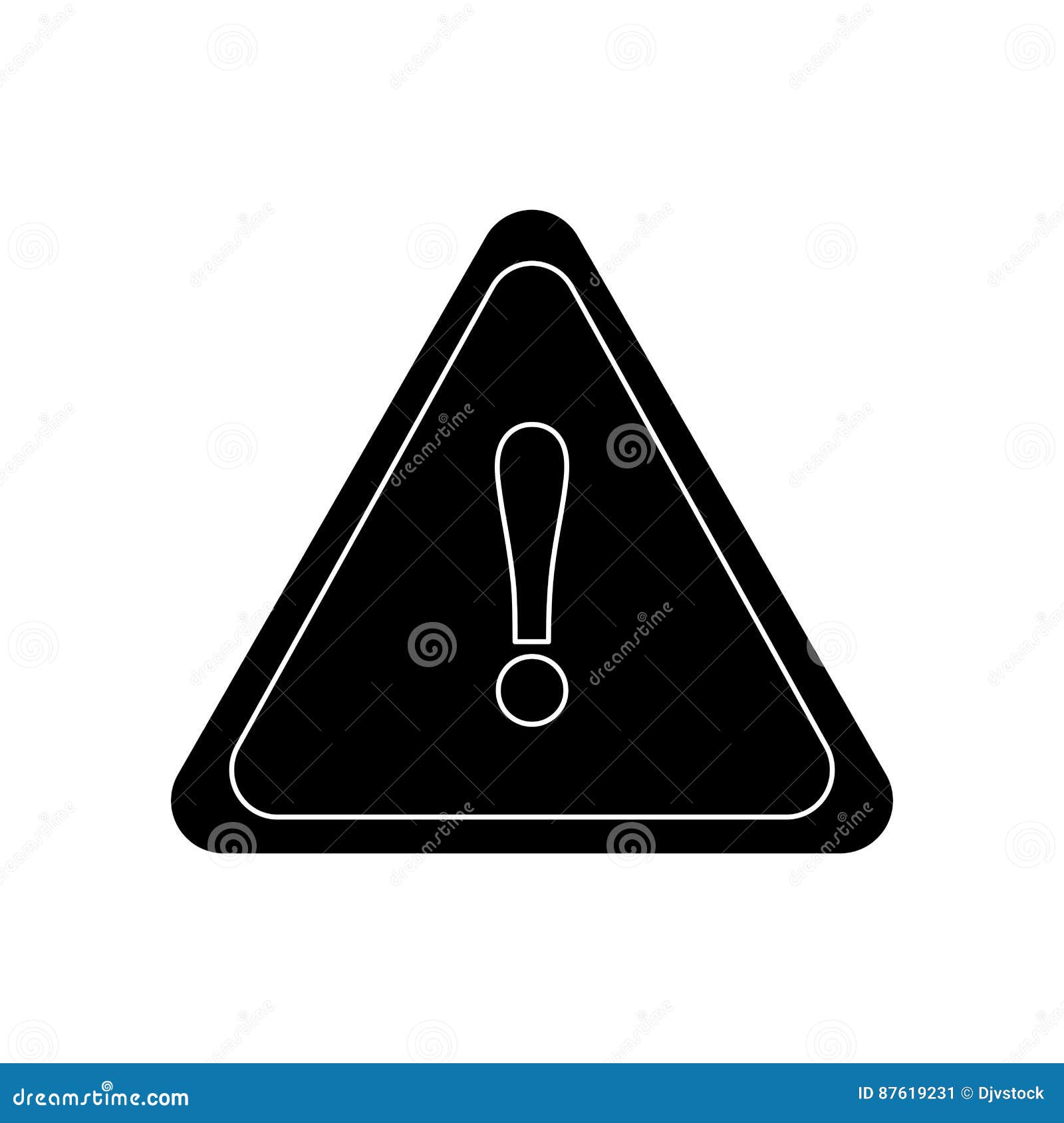 Il Pericolo E Segnale Di Pericolo Illustrazione di Stock ...