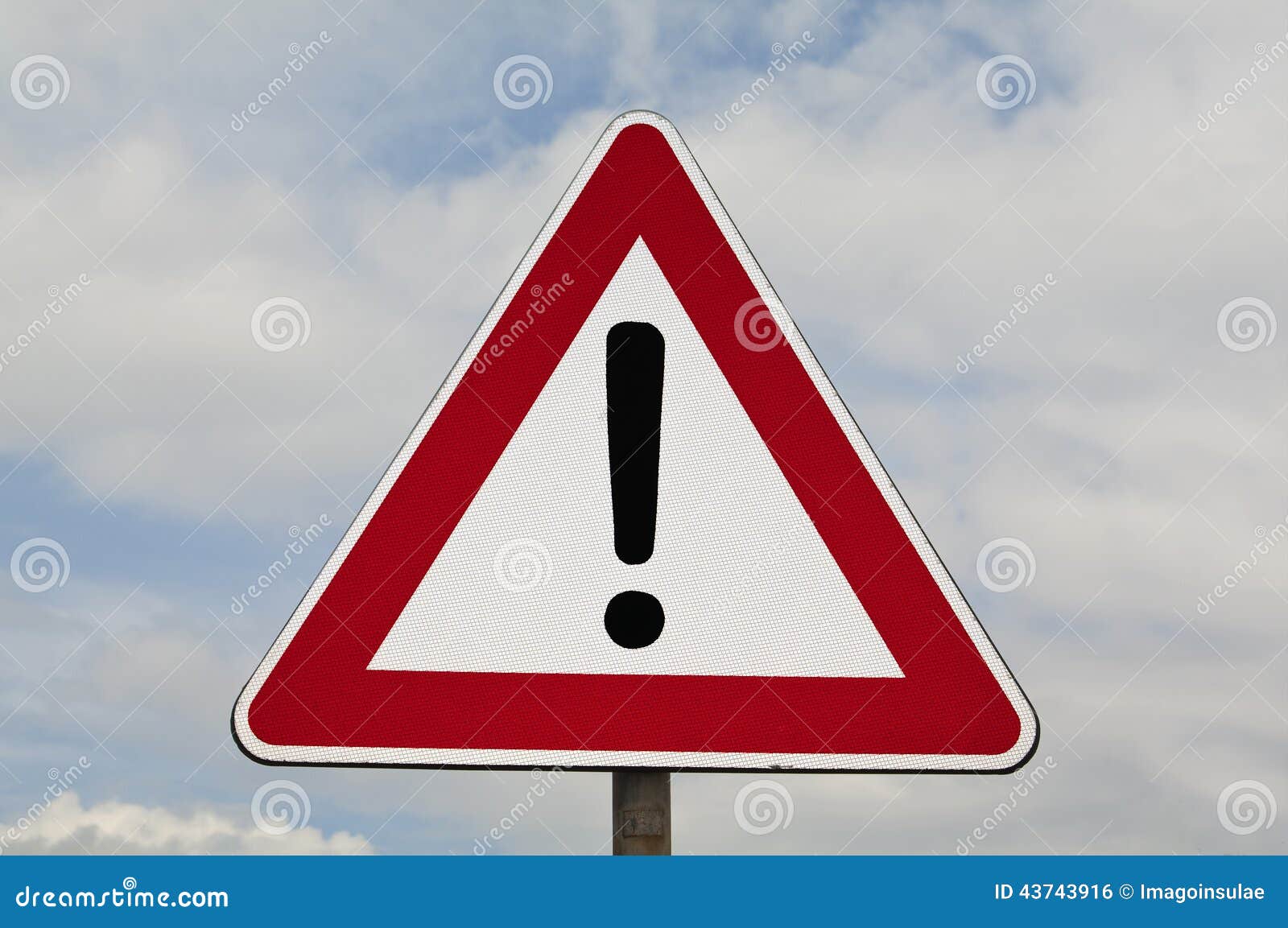Il pericolo generico fotografia stock. Immagine di concetto - 43743916