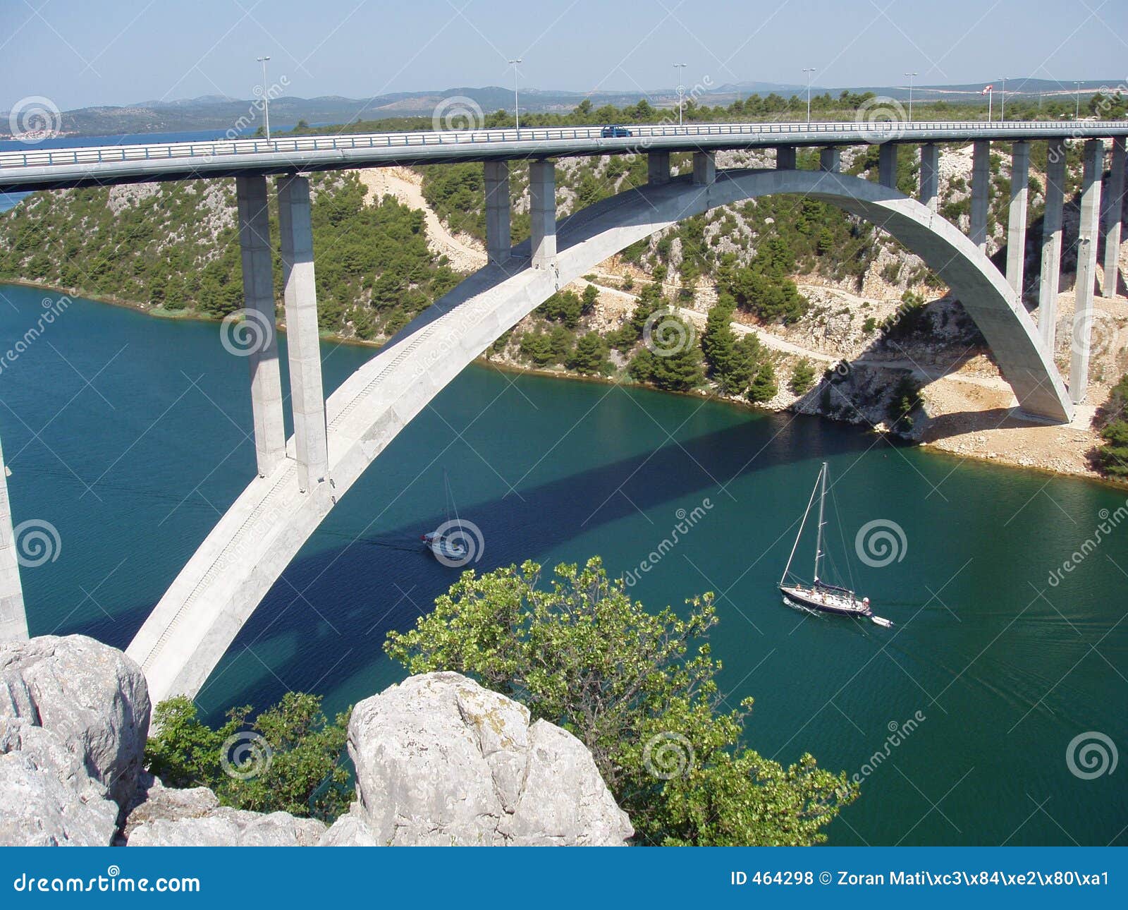 Il ponticello fotografia stock. Immagine di costruzione - 464298