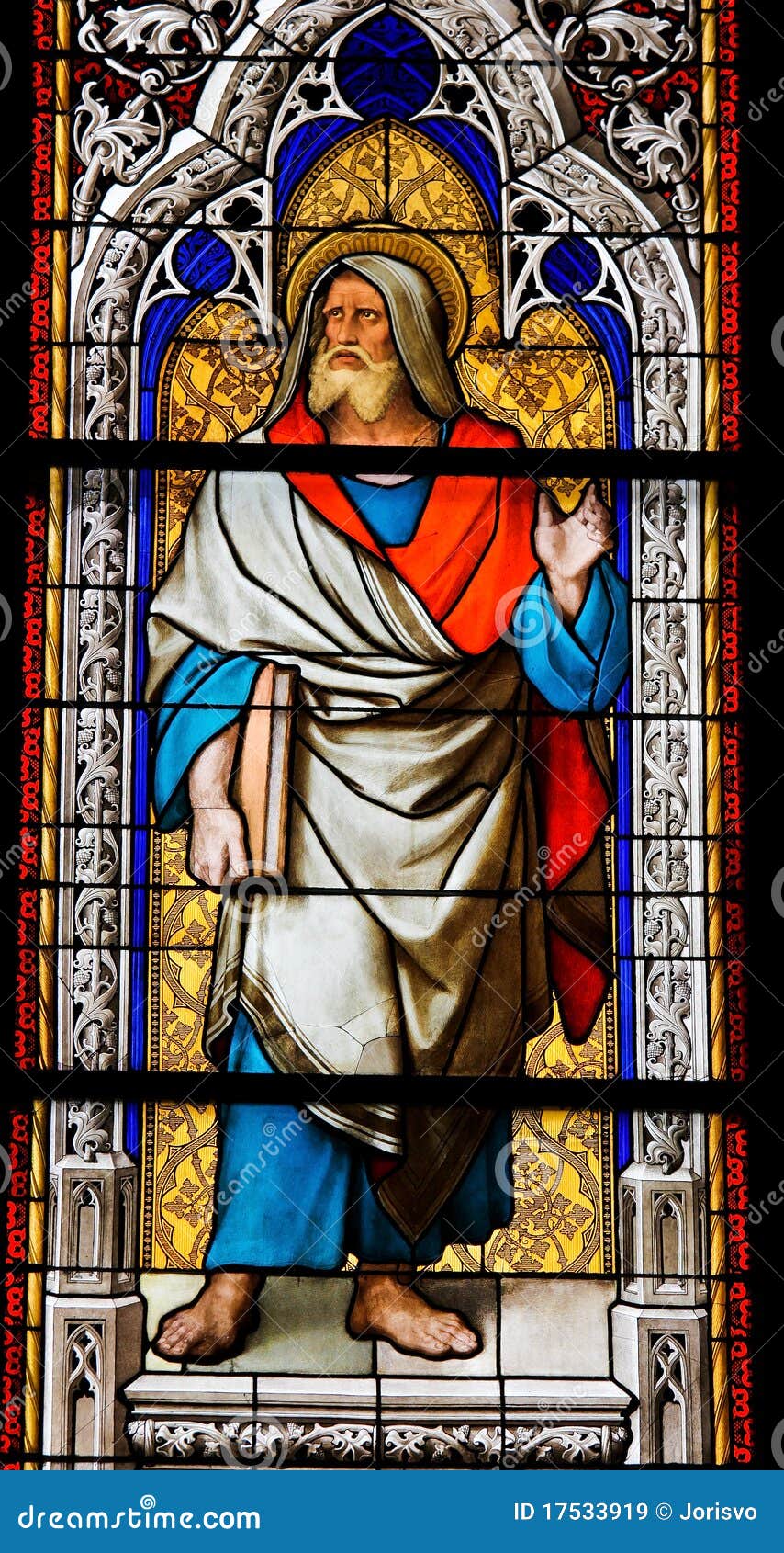 Il profeta Jeremiah immagine stock. Immagine di chiesa - 17533919