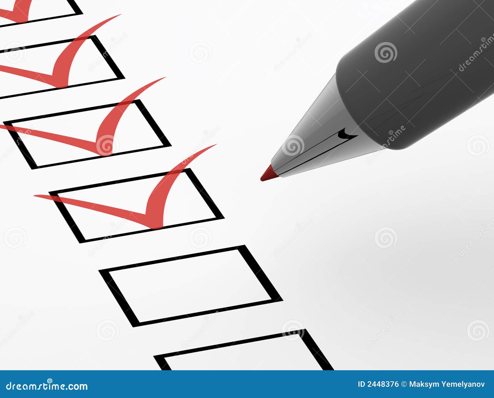 Il questionario illustrazione di stock. Illustrazione di documenti ...