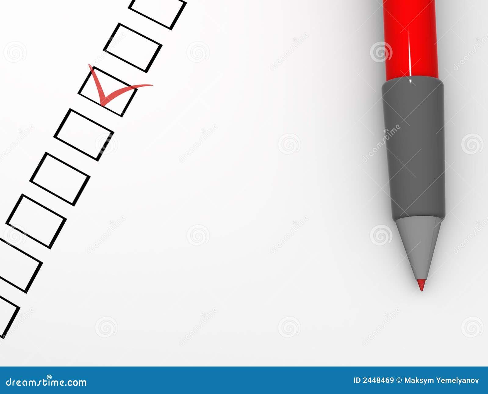 Il questionario illustrazione di stock. Illustrazione di contrassegno ...