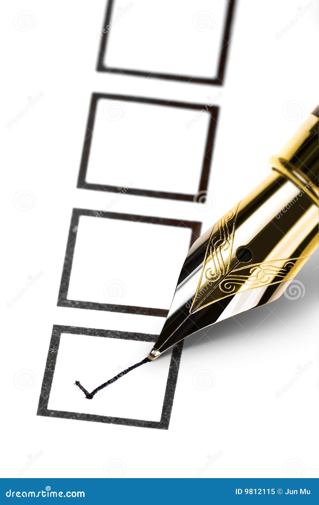 Il questionario immagine stock. Immagine di intelligenza - 9812115