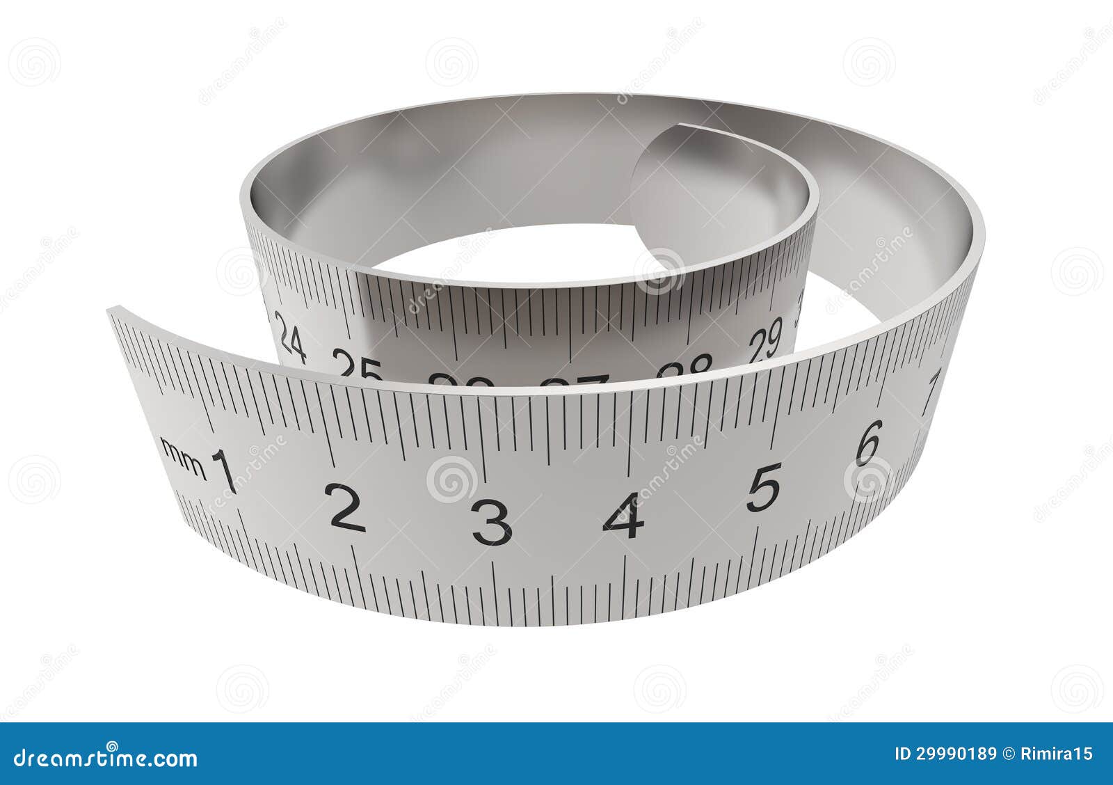 Righello del metallo illustrazione di stock. Illustrazione di ...