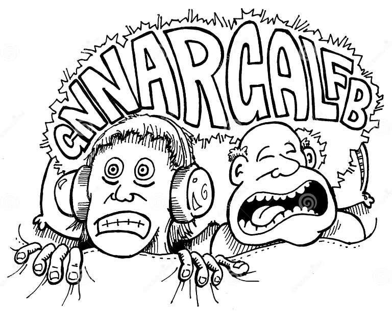 Il russare illustrazione di stock. Illustrazione di insonnia - 884793