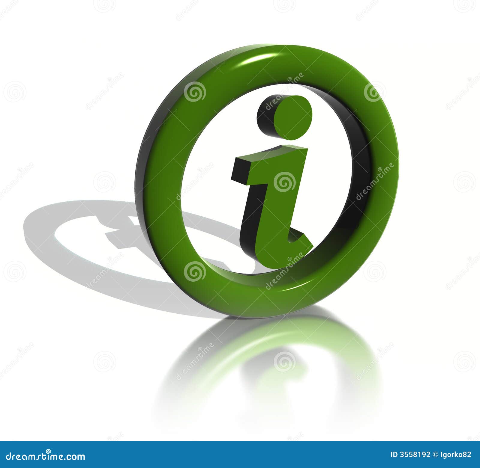 Il segno di Info illustrazione di stock. Illustrazione di anello - 3558192