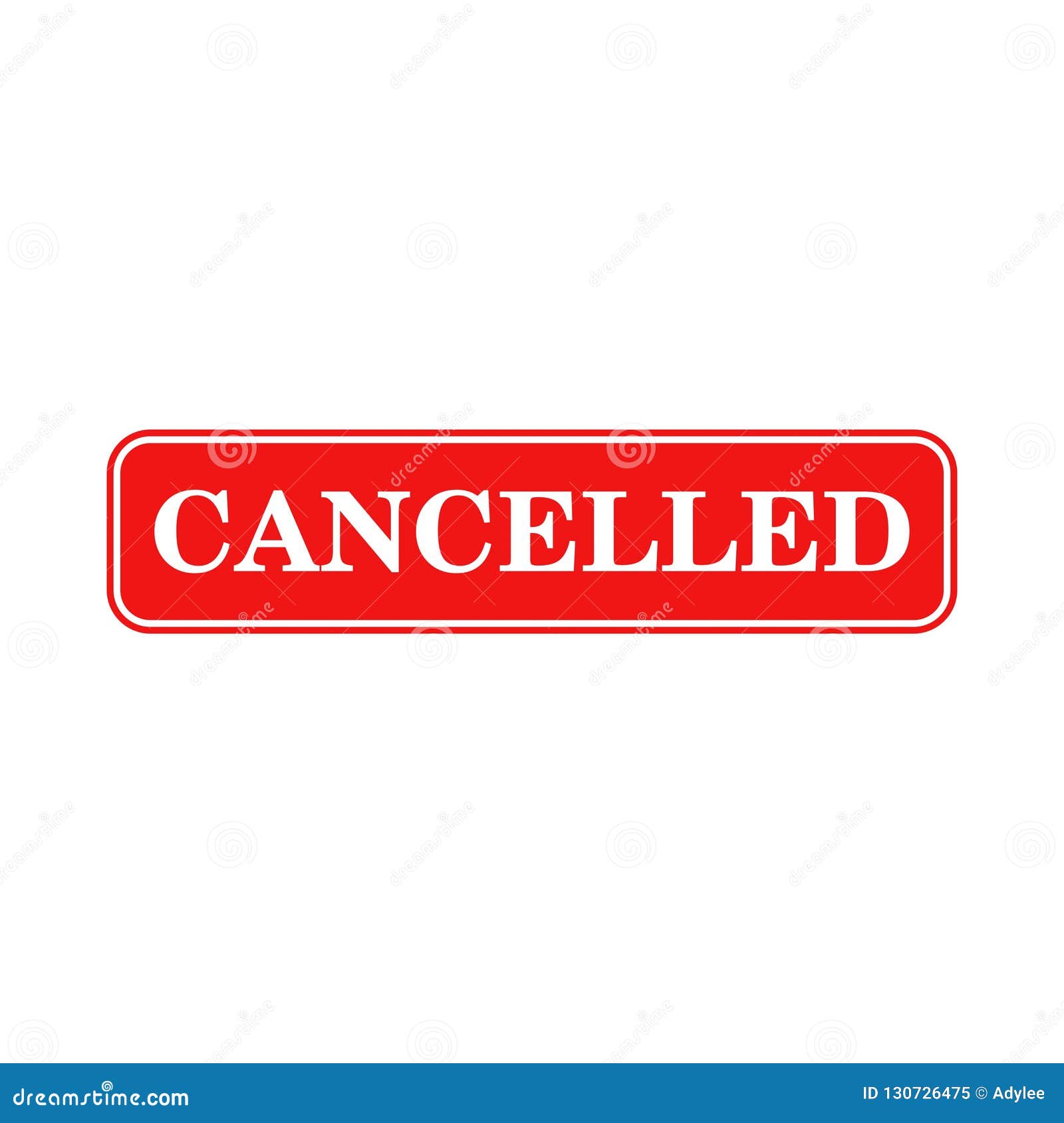 Il Vettore Di Riserva Ha Annullato L'icona 7 Immagine Stock ...