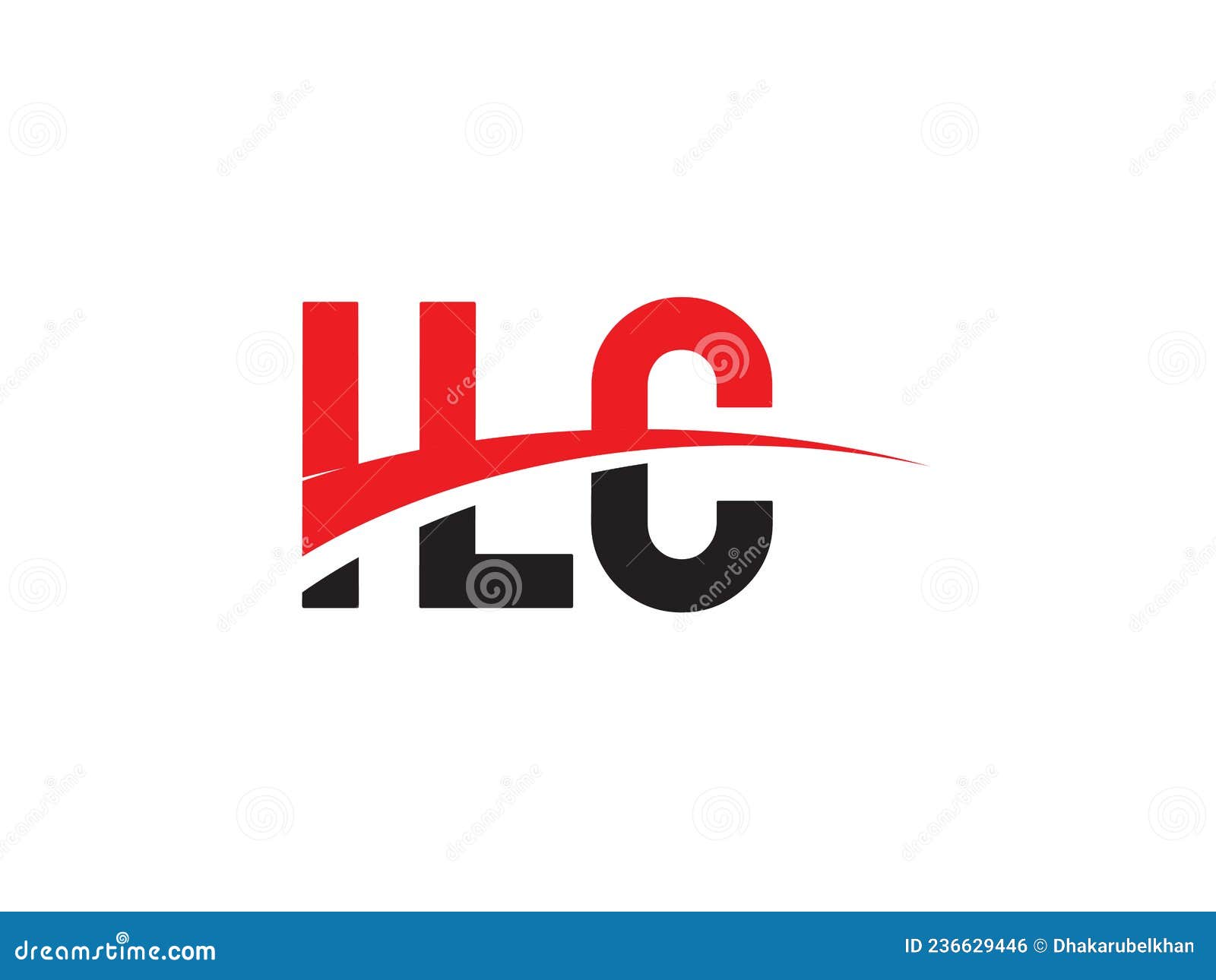 ILC Letter Initial Logo Design Vector Illustration Stock Vector ...
