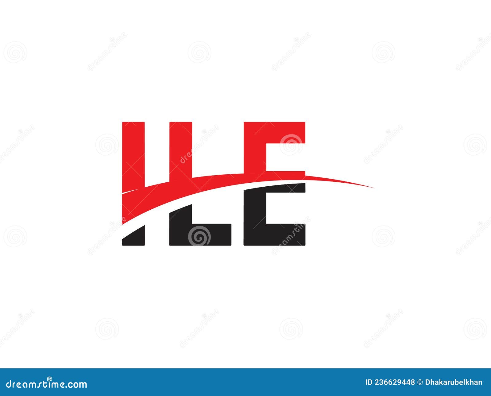 ILE Letter Initial Logo Design Vector Illustration Stock Vector ...
